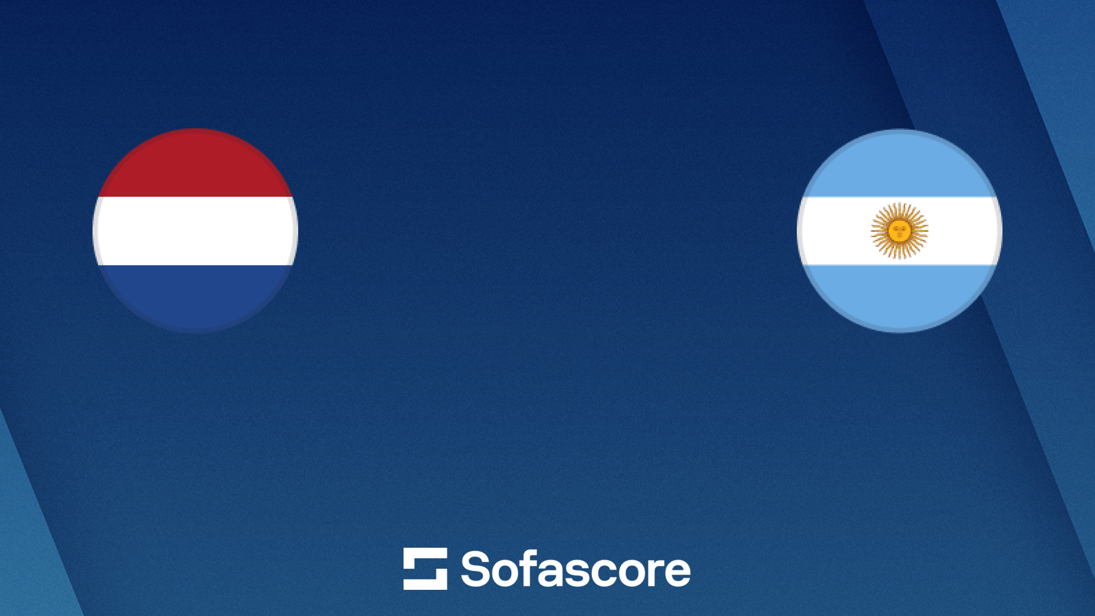 Netherlands vs Argentina live score, H2H and lineups | Sofascore