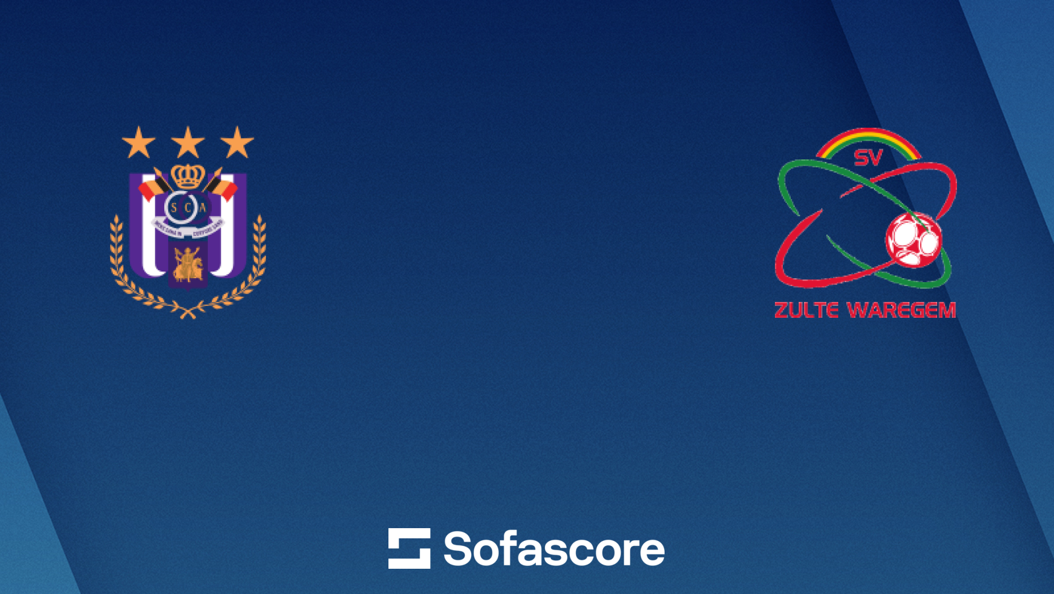 RSC Anderlecht vs SV Zulte Waregem live score, H2H and lineups | Sofascore