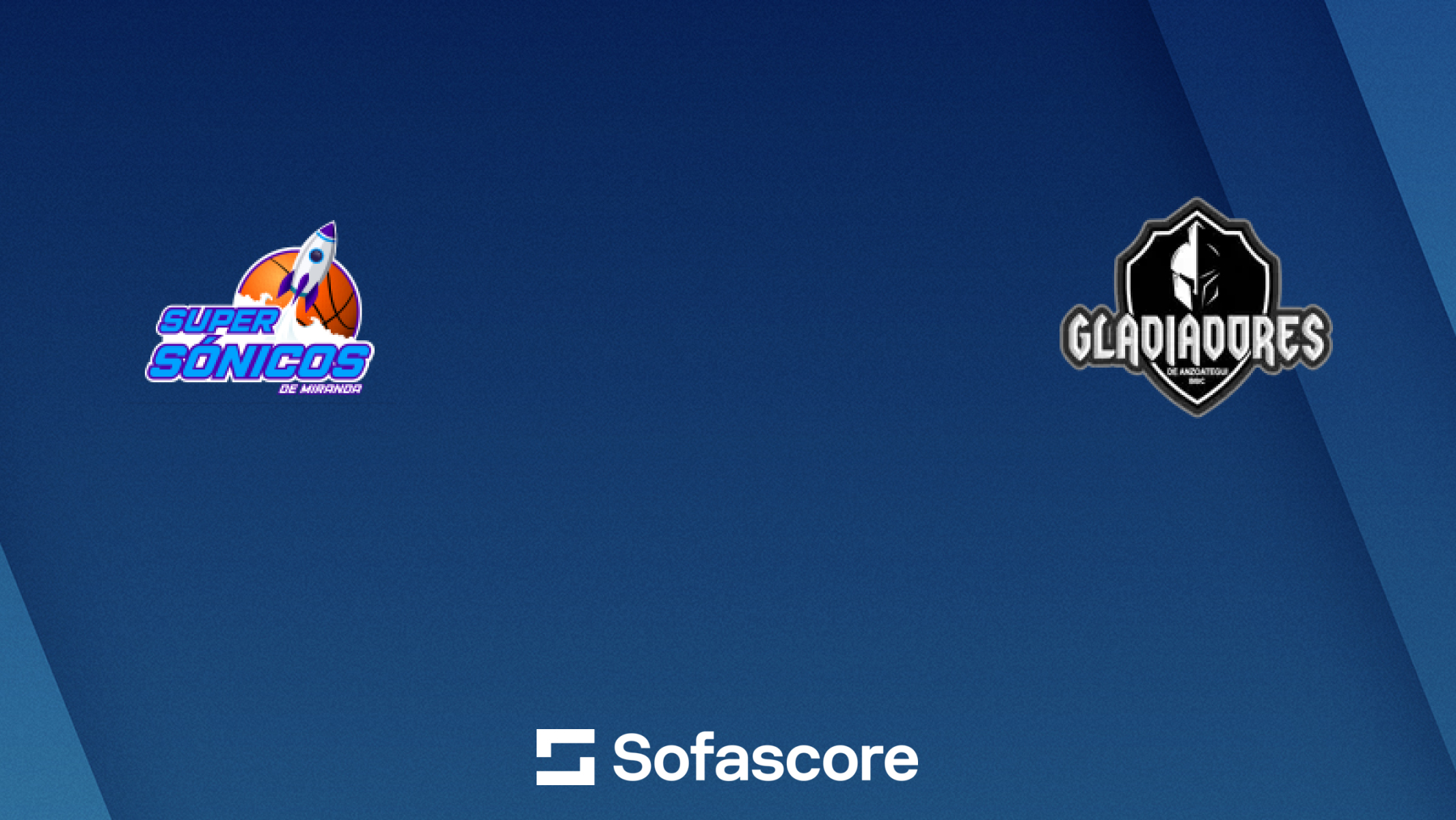 Supersónicos de Miranda vs Gladiadores BBC scores & predictions | Sofascore