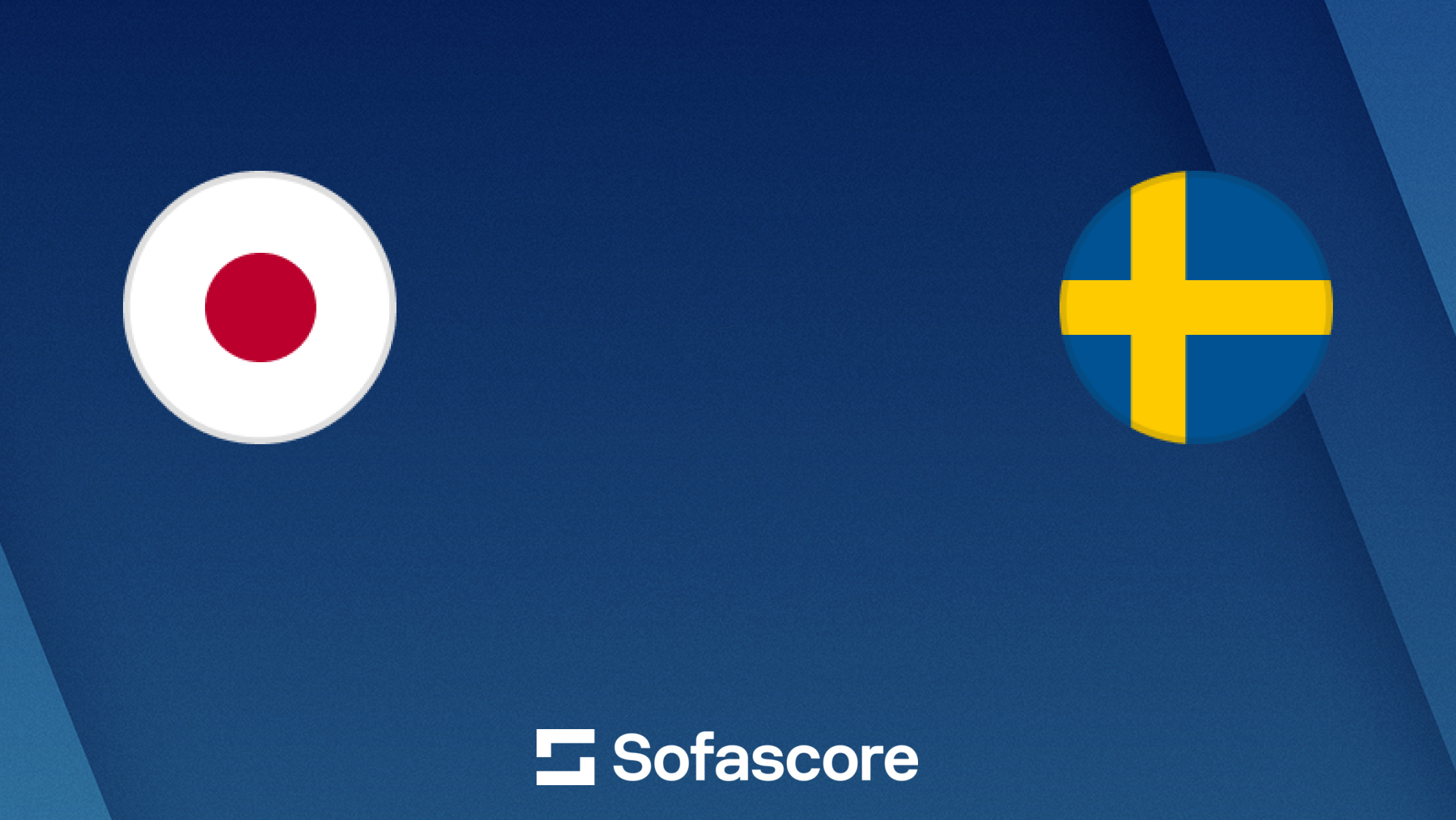 Japan vs Sweden live score, H2H and lineups | Sofascore