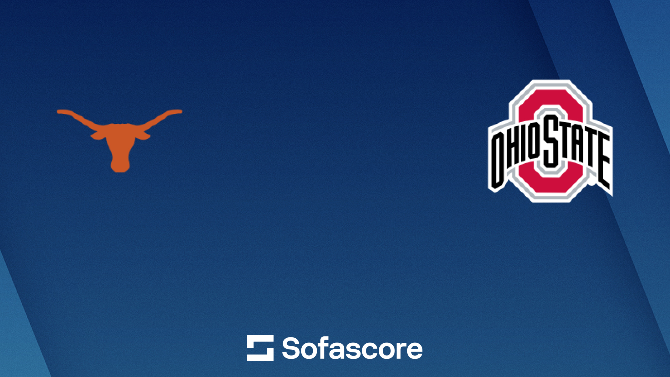 Texas Longhorns vs Ohio State Buckeyes scores & predictions | Sofascore
