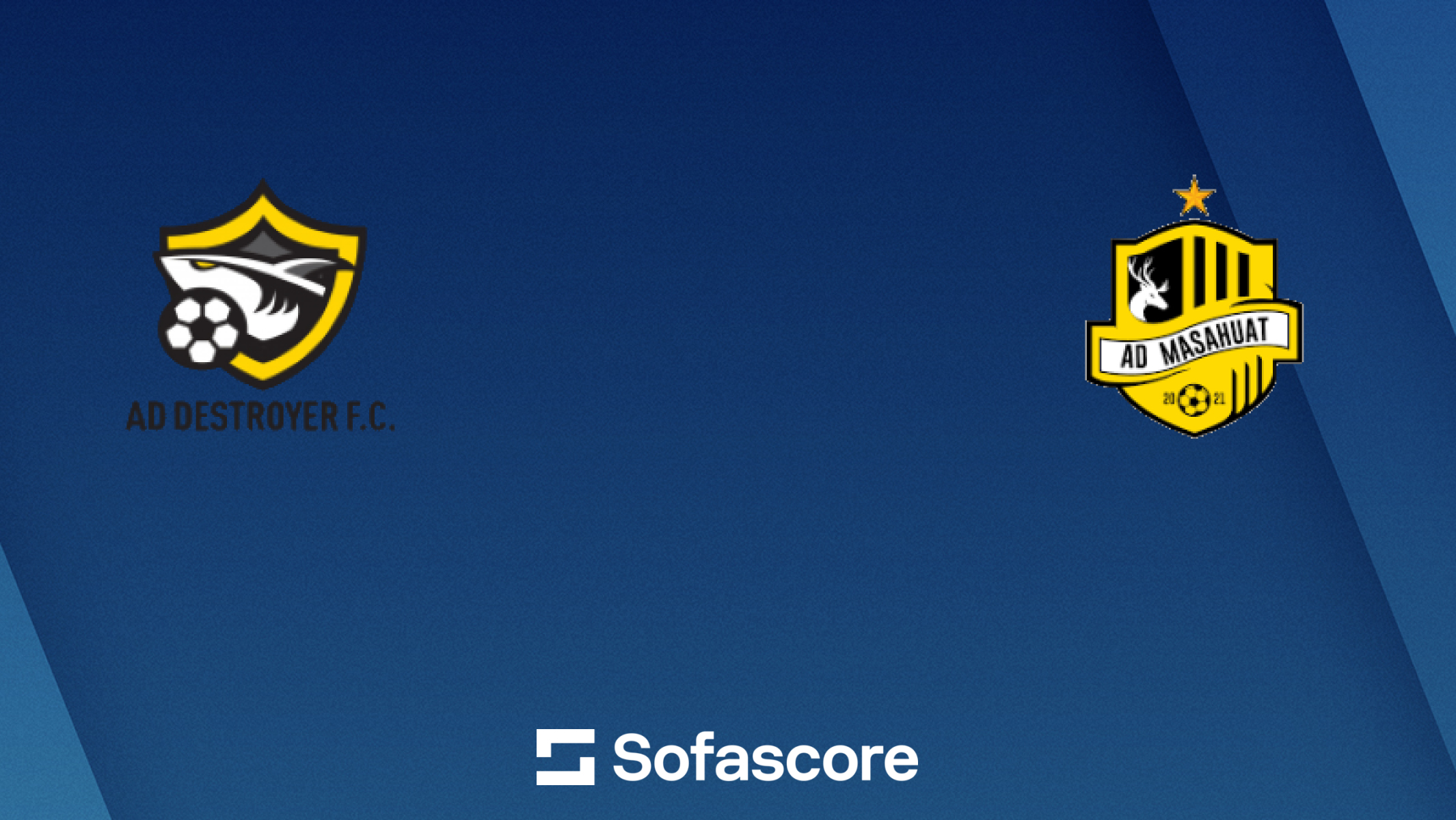 AD Destroyer FC vs AD Masahuat live score, H2H and lineups | Sofascore