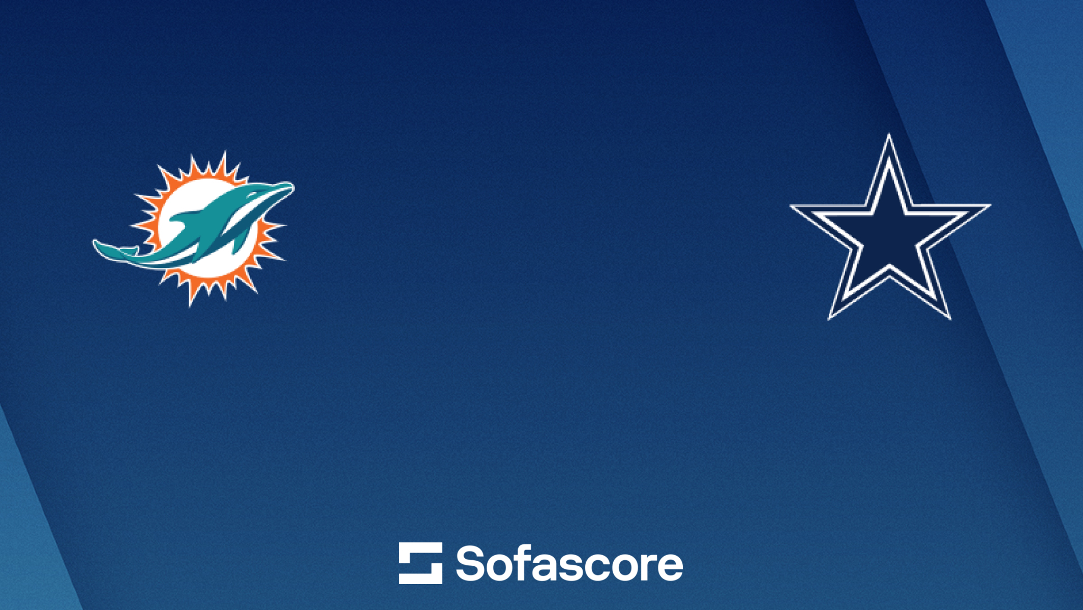 Dolphins vs Cowboys live score & H2H | Sofascore