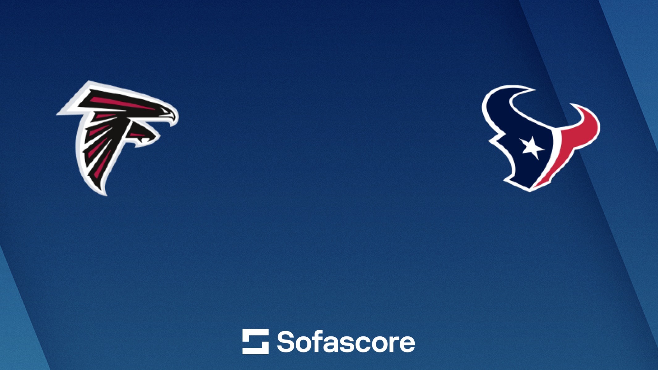 Falcons vs Texans live score & H2H | Sofascore