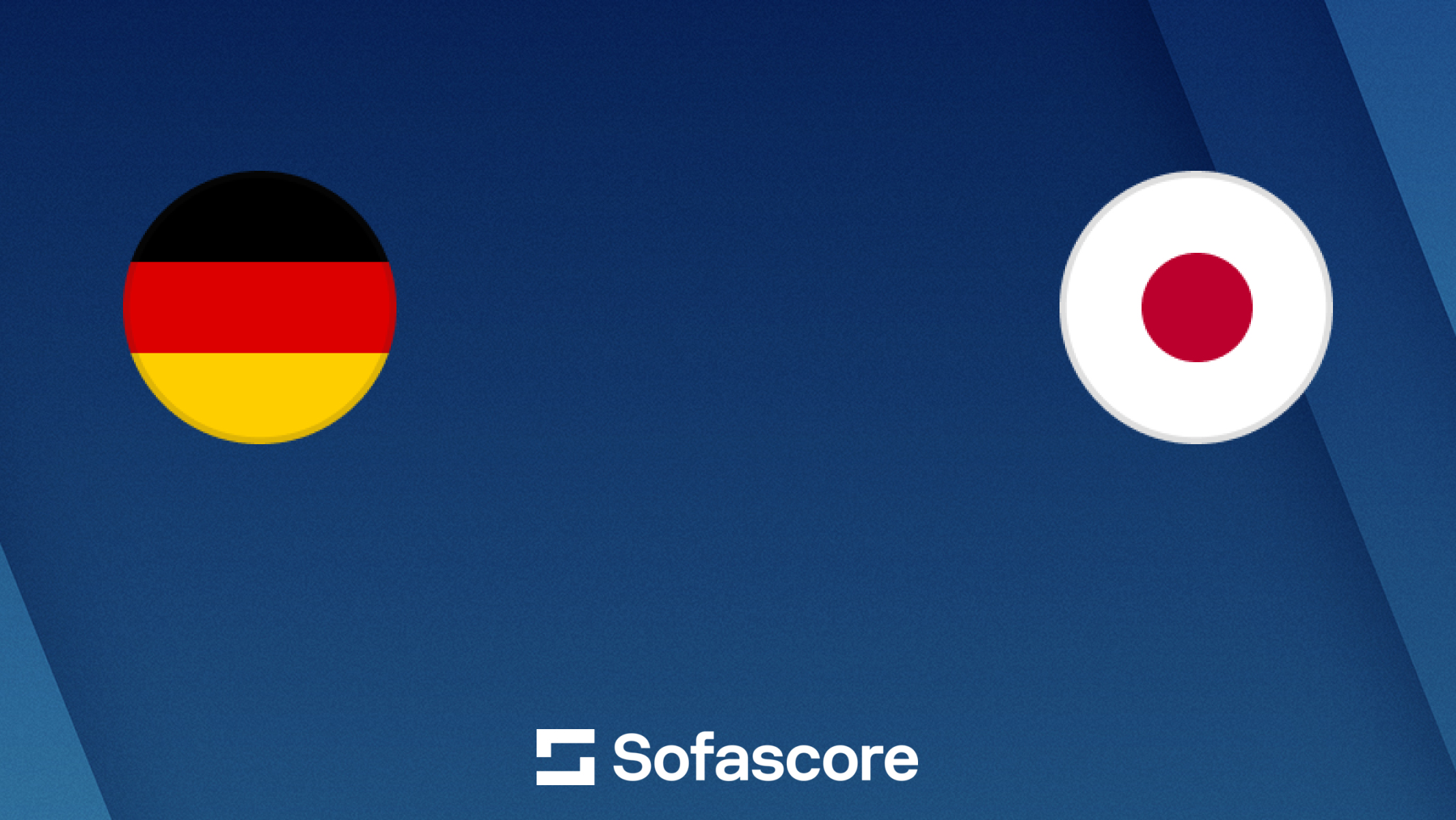 Germany vs Japan live score, H2H and lineups | Sofascore