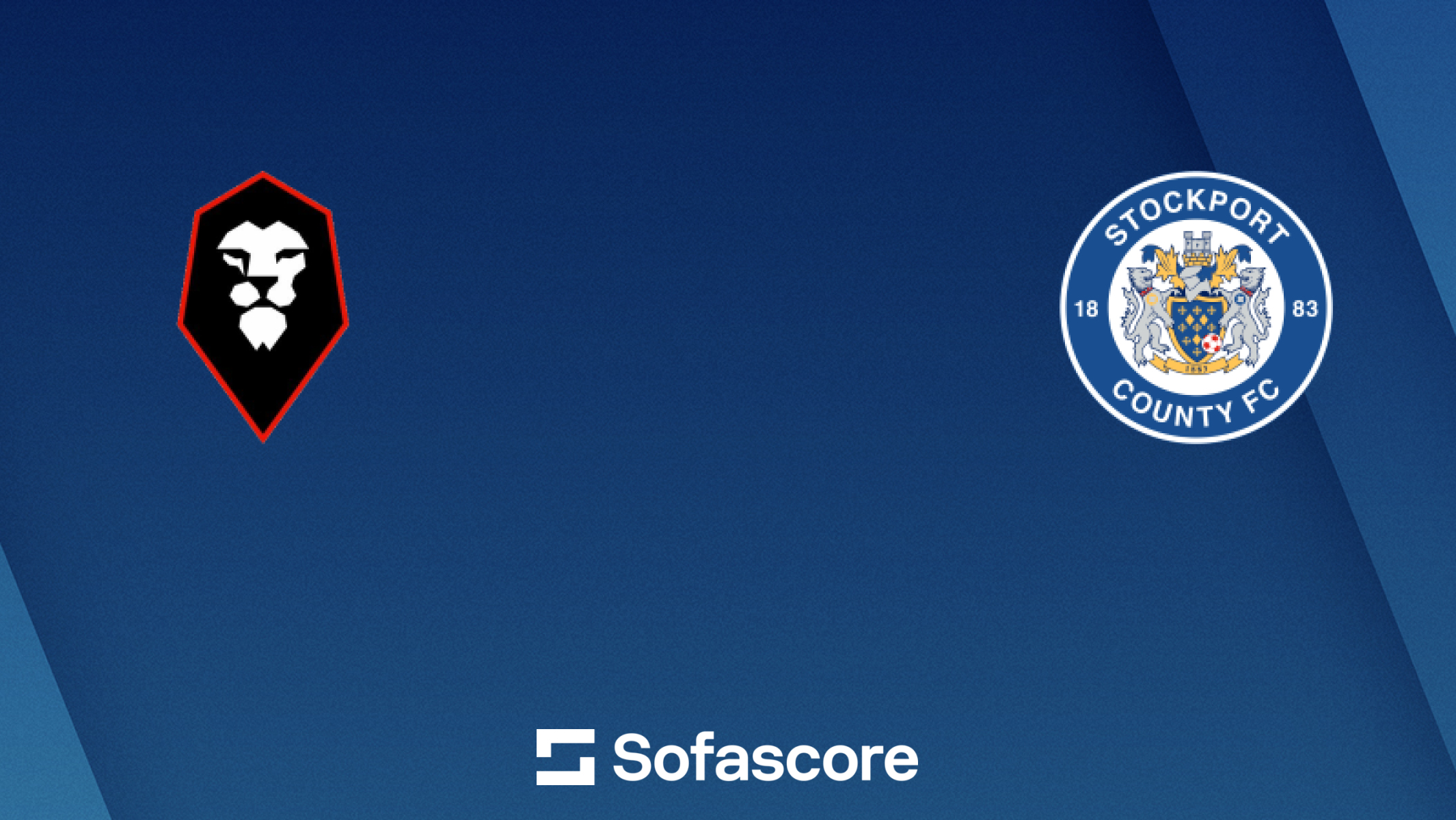 Salford City vs Stockport County live score, H2H and lineups | Sofascore