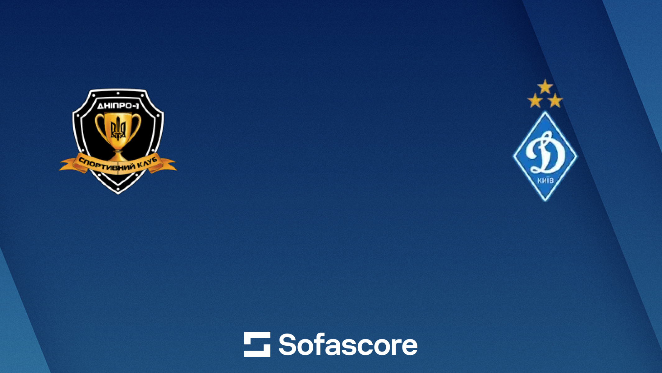 SC Dnipro-1 vs Dynamo Kyiv live score, H2H and lineups | Sofascore