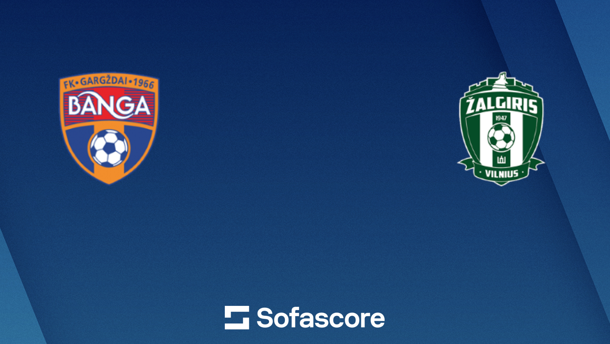 Banga Gargzdai B vs Vilnius FK Zalgiris C live score, H2H and lineups | Sofascore