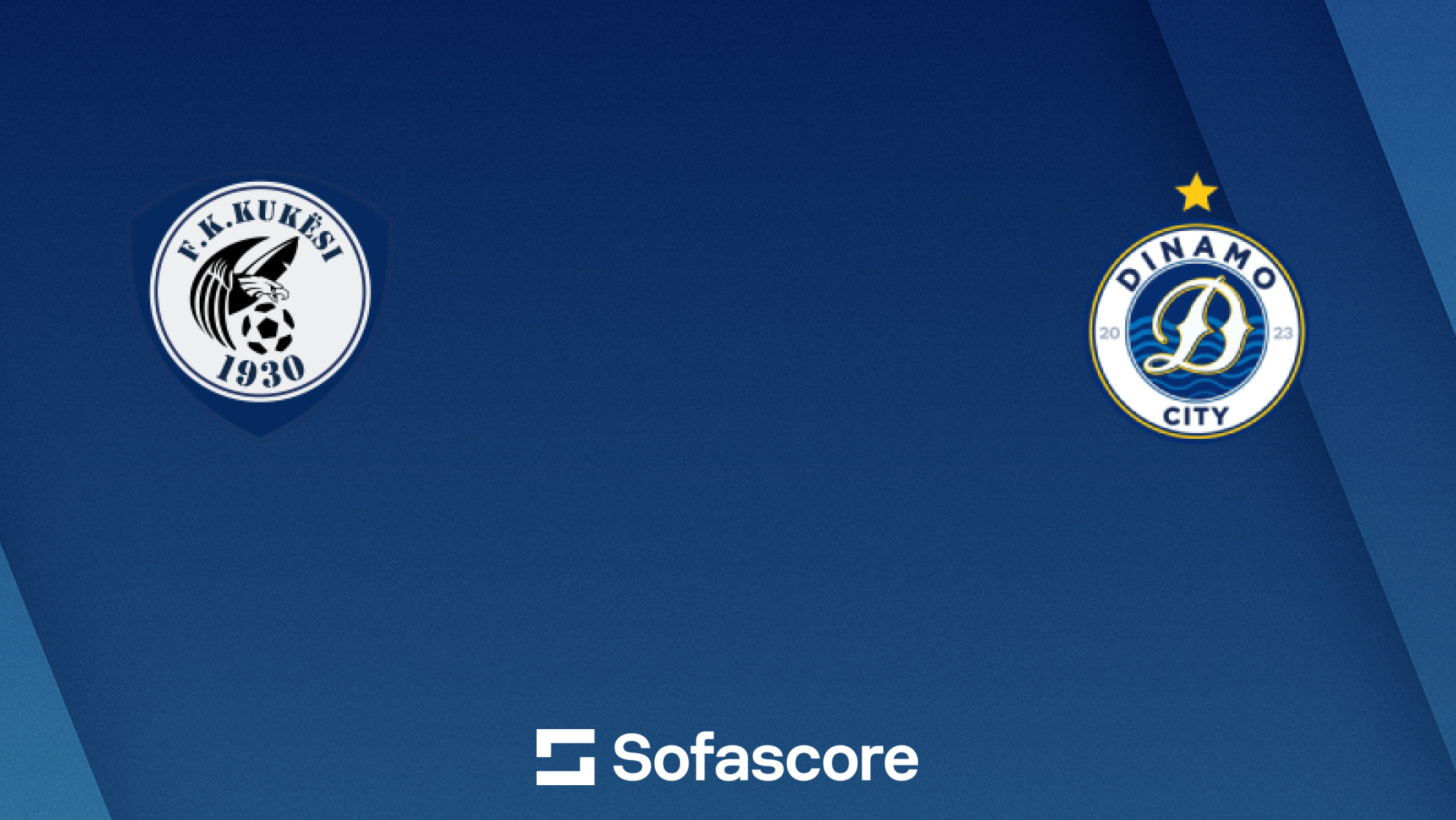 FK Kukësi vs Dinamo City live score, H2H and lineups | Sofascore