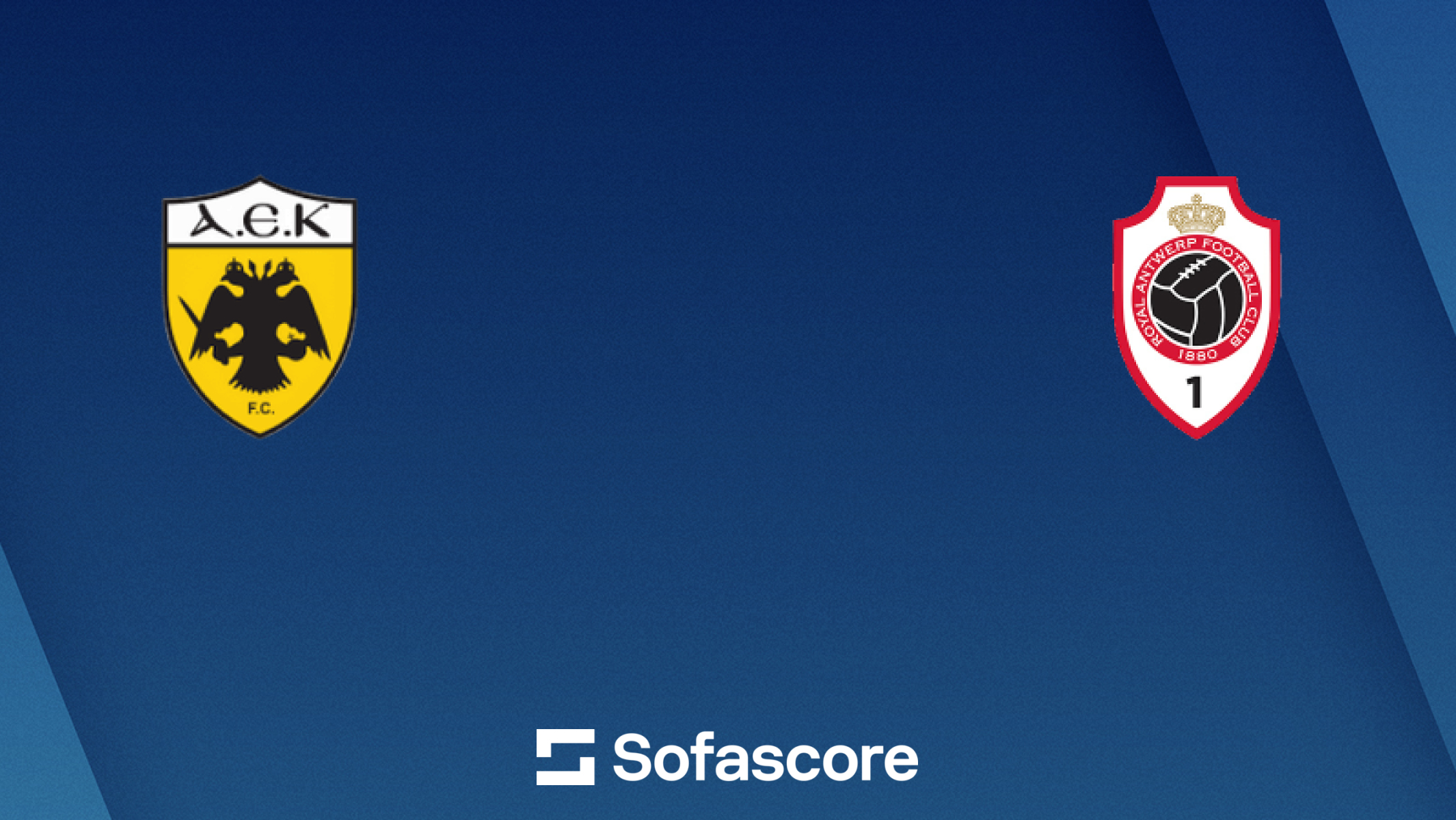 AEK Athens - Royal Antwerp FC canlı skor, H2H ve kadrolar | Sofascore