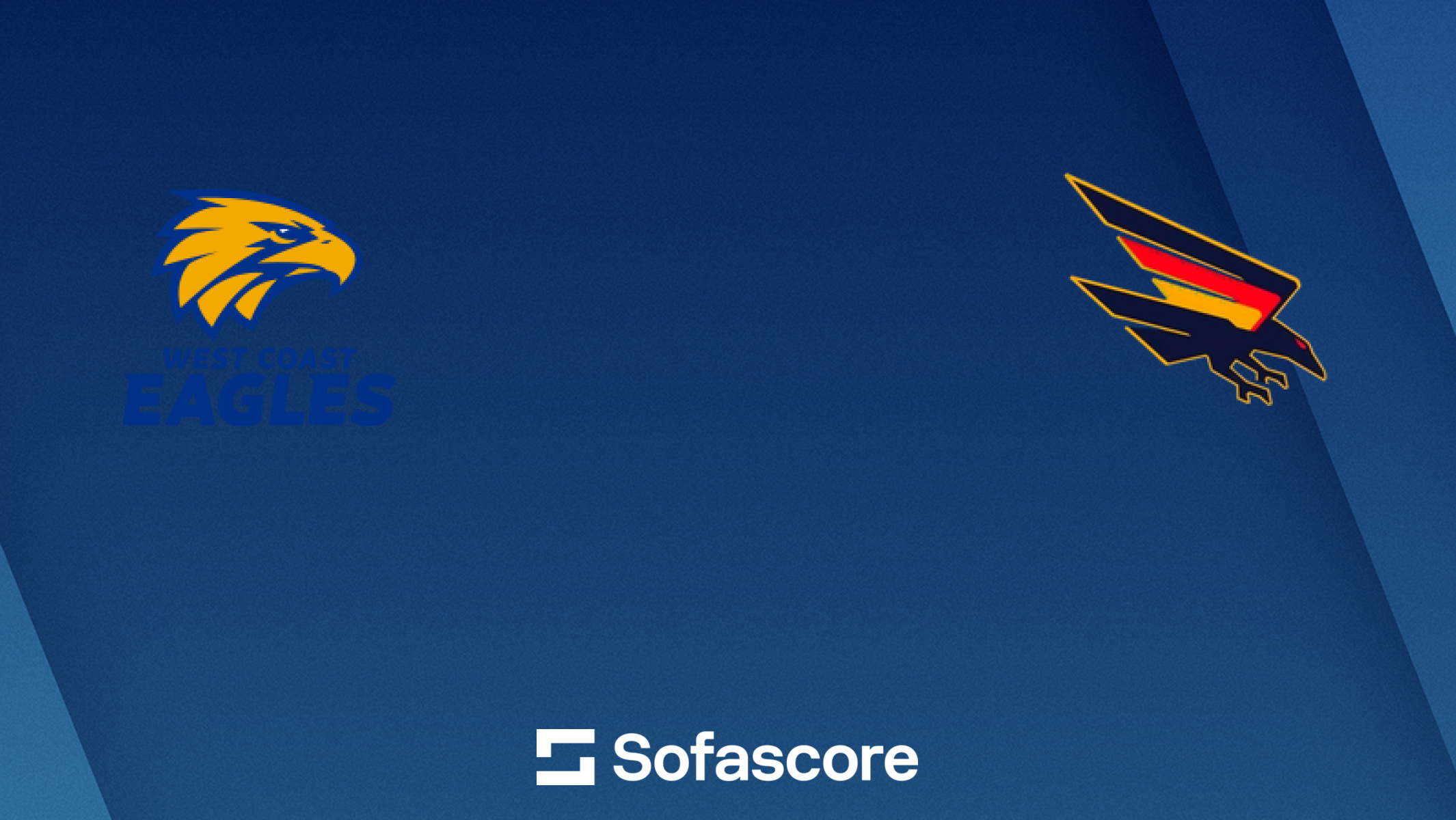 West Coast Eagles Adelaide Crows live score, video stream and H2H ...