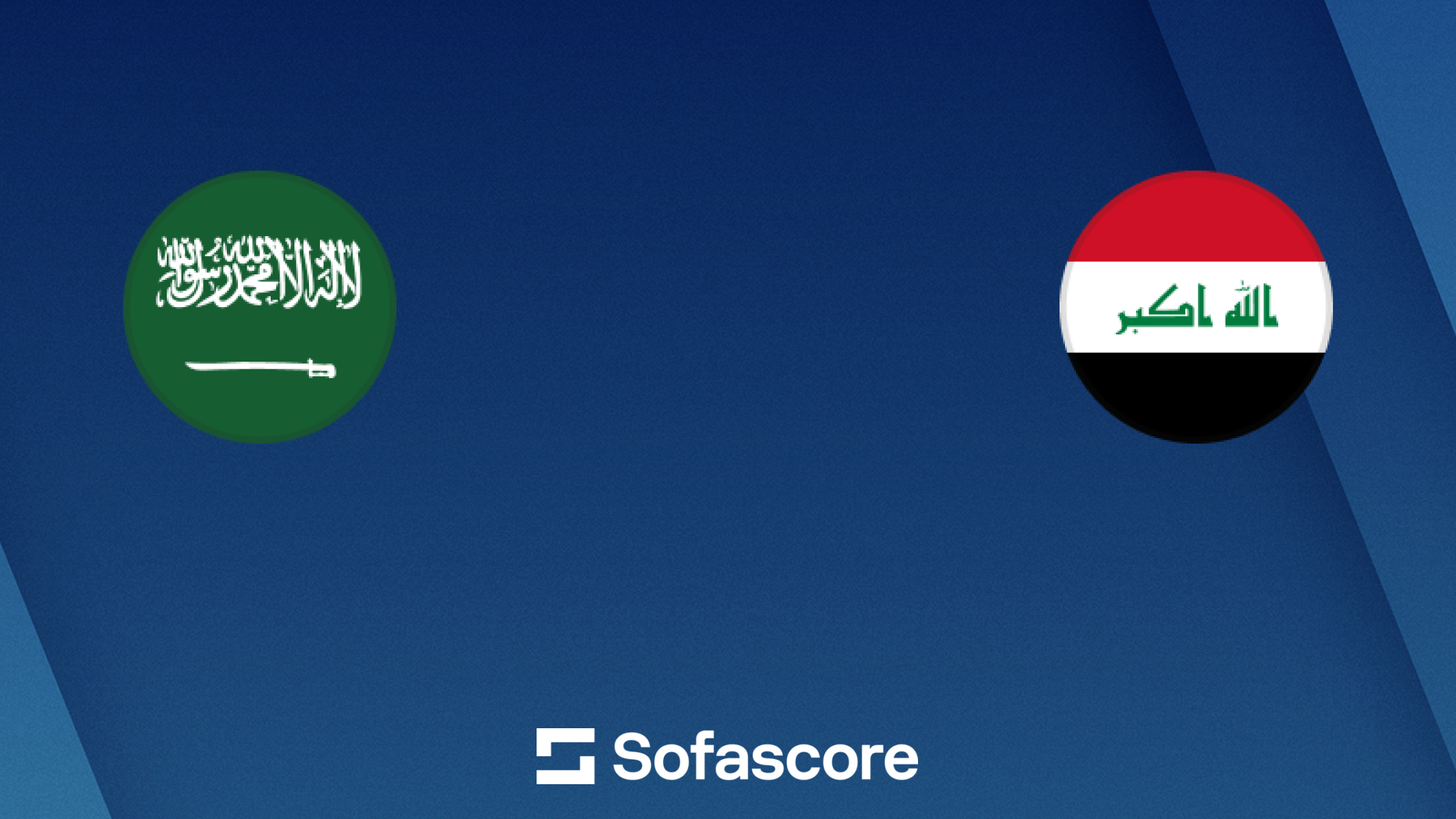 Saudi Arabia Iraq live score, video stream and H2H results - Sofascore
