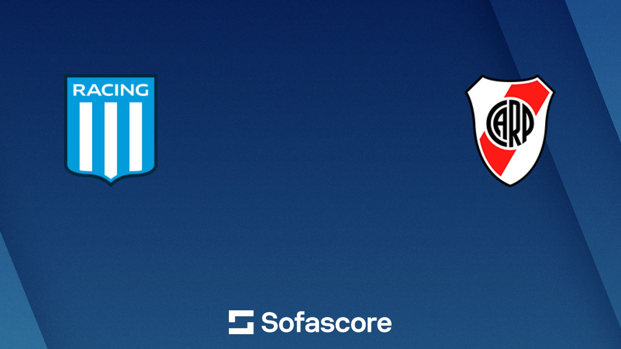 Racing Club vs River Plate live score, H2H and lineups | Sofascore