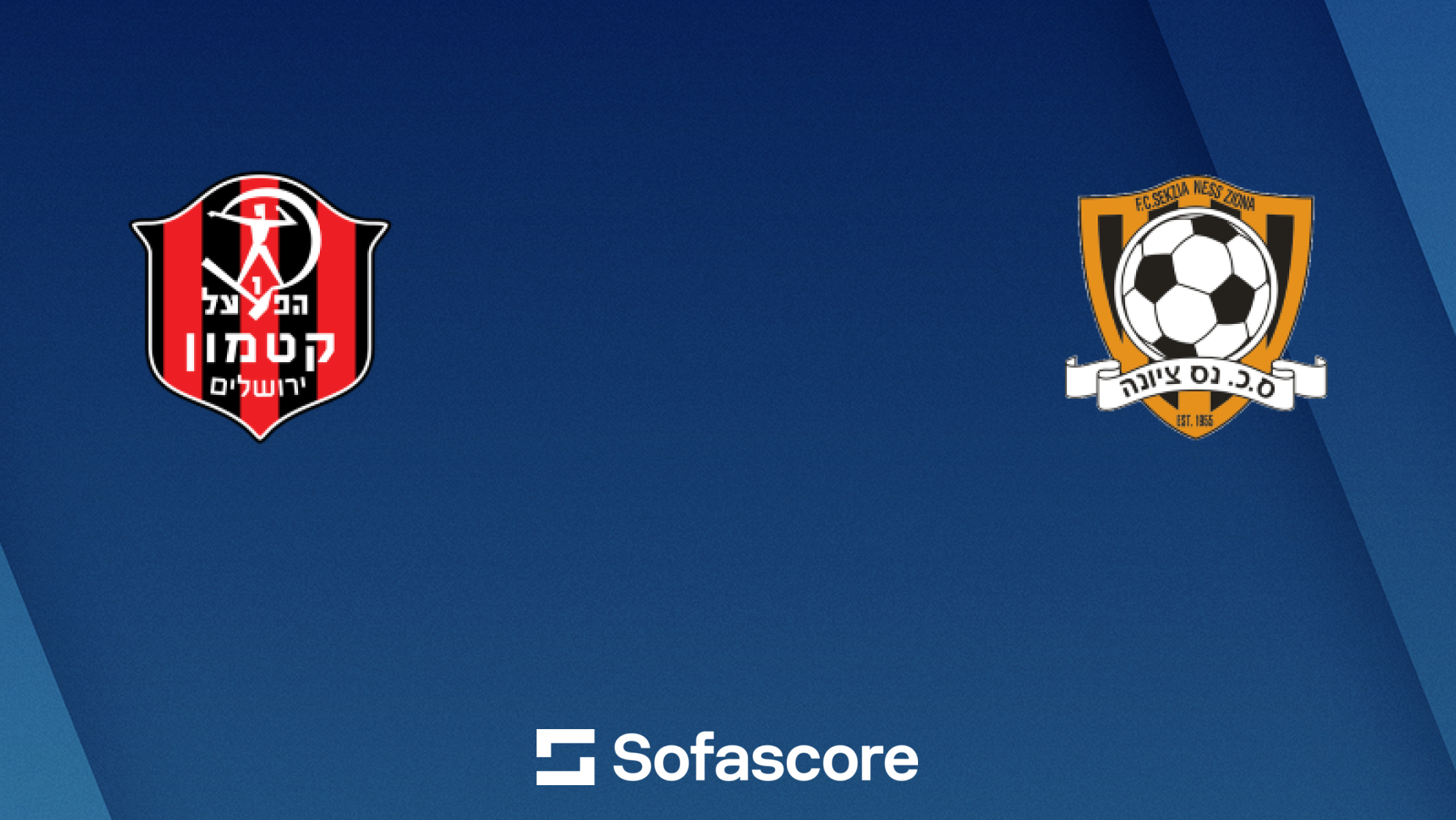 Hapoel Katamon Jerusalem U19 vs Sektzia Nes Tziona U19 live score, H2H and lineups | Sofascore