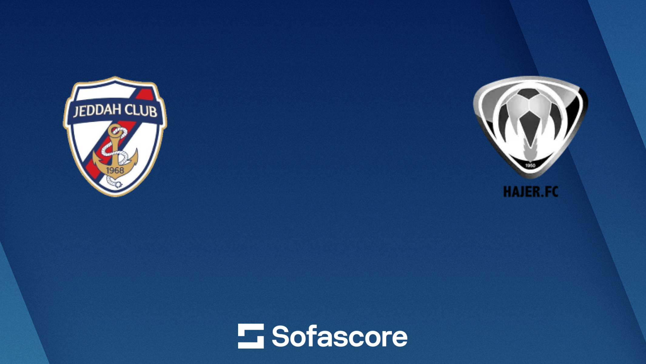 Jeddah Club vs Hajer Club live score, H2H and lineups | Sofascore