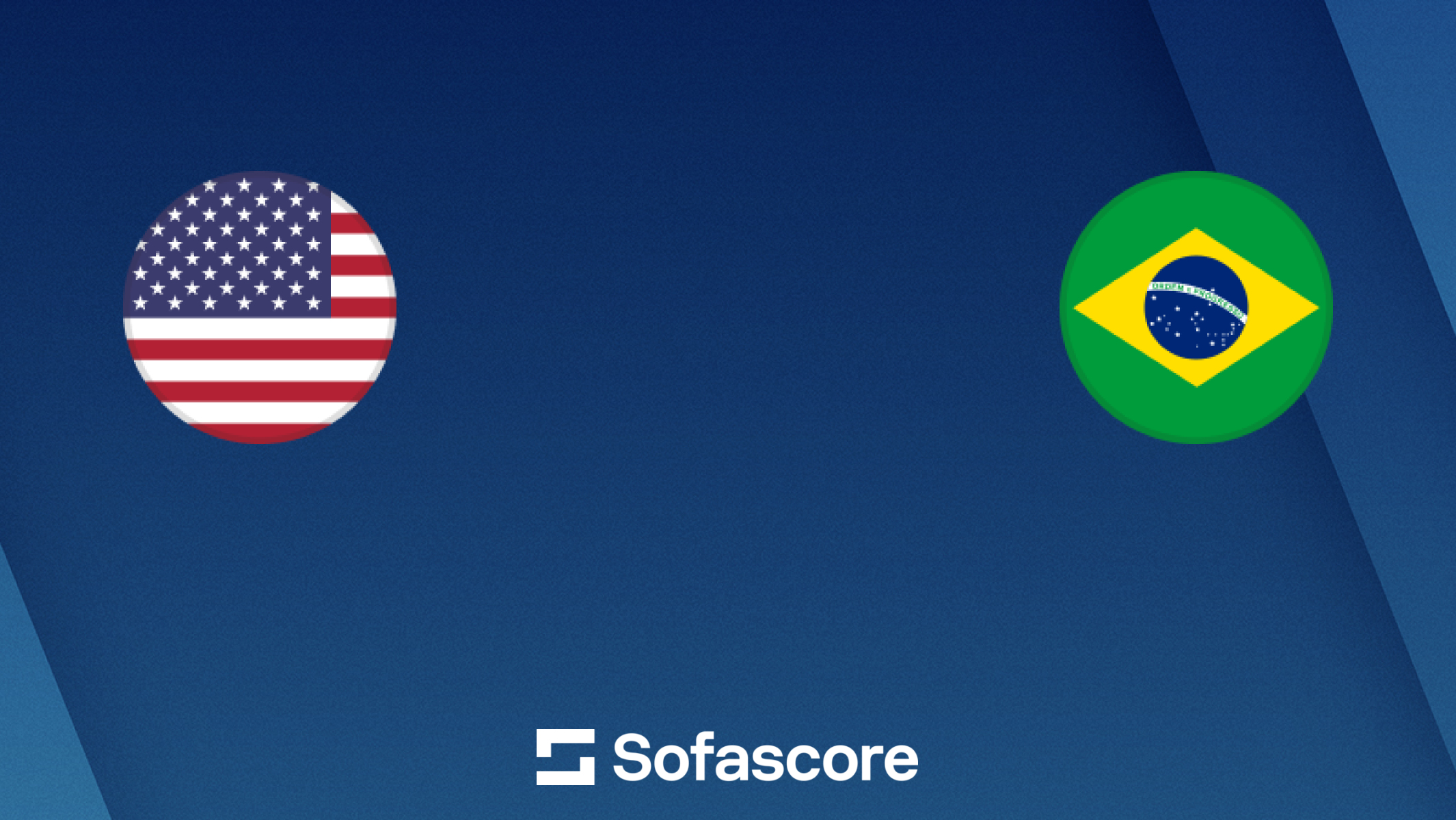 USA vs Brazil live score, H2H and lineups | Sofascore