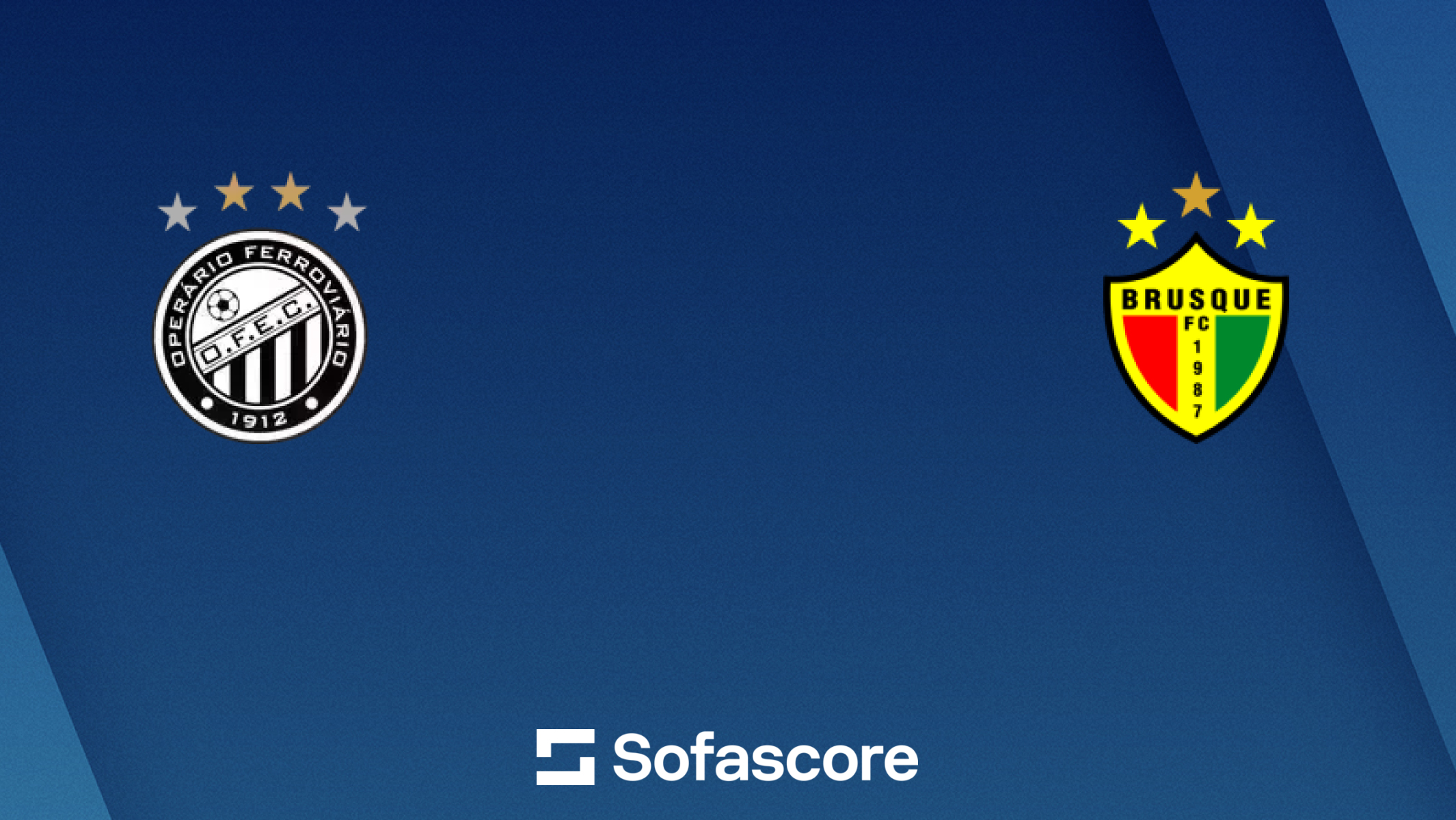 Operário-PR x Brusque placar ao vivo, H2H e escalações | Sofascore