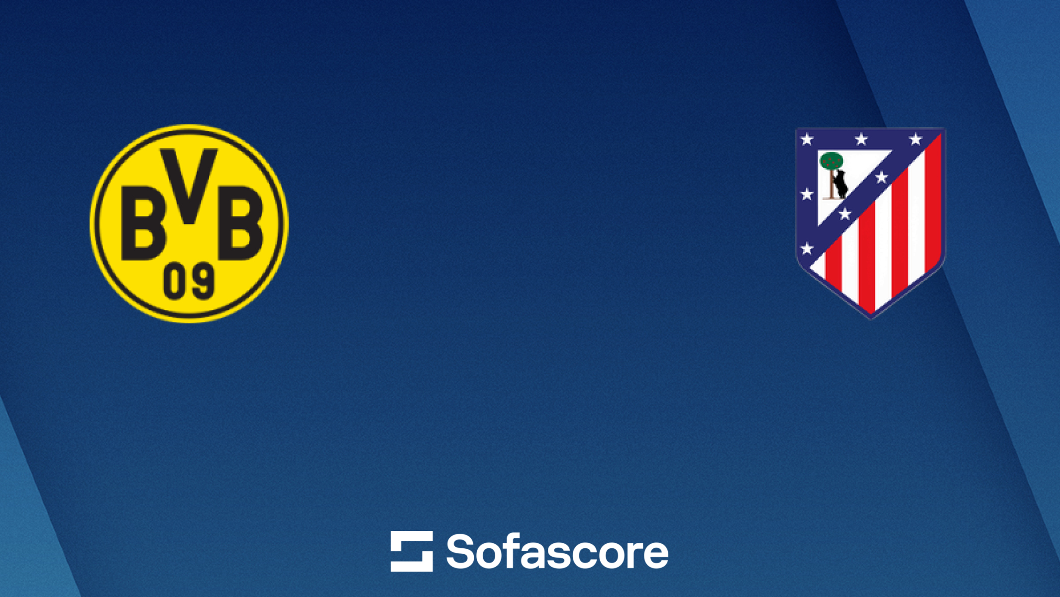 Borussia Dortmund - Atlético Madrid Live ticker, H2H und Aufstellungen | Sofascore