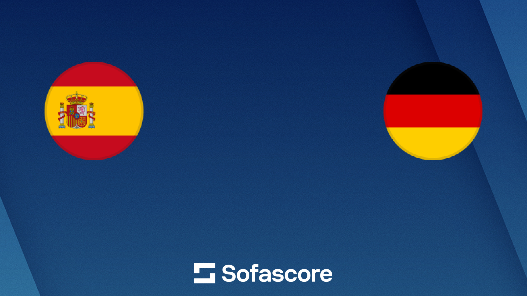Spain vs Germany live score, H2H and lineups | Sofascore