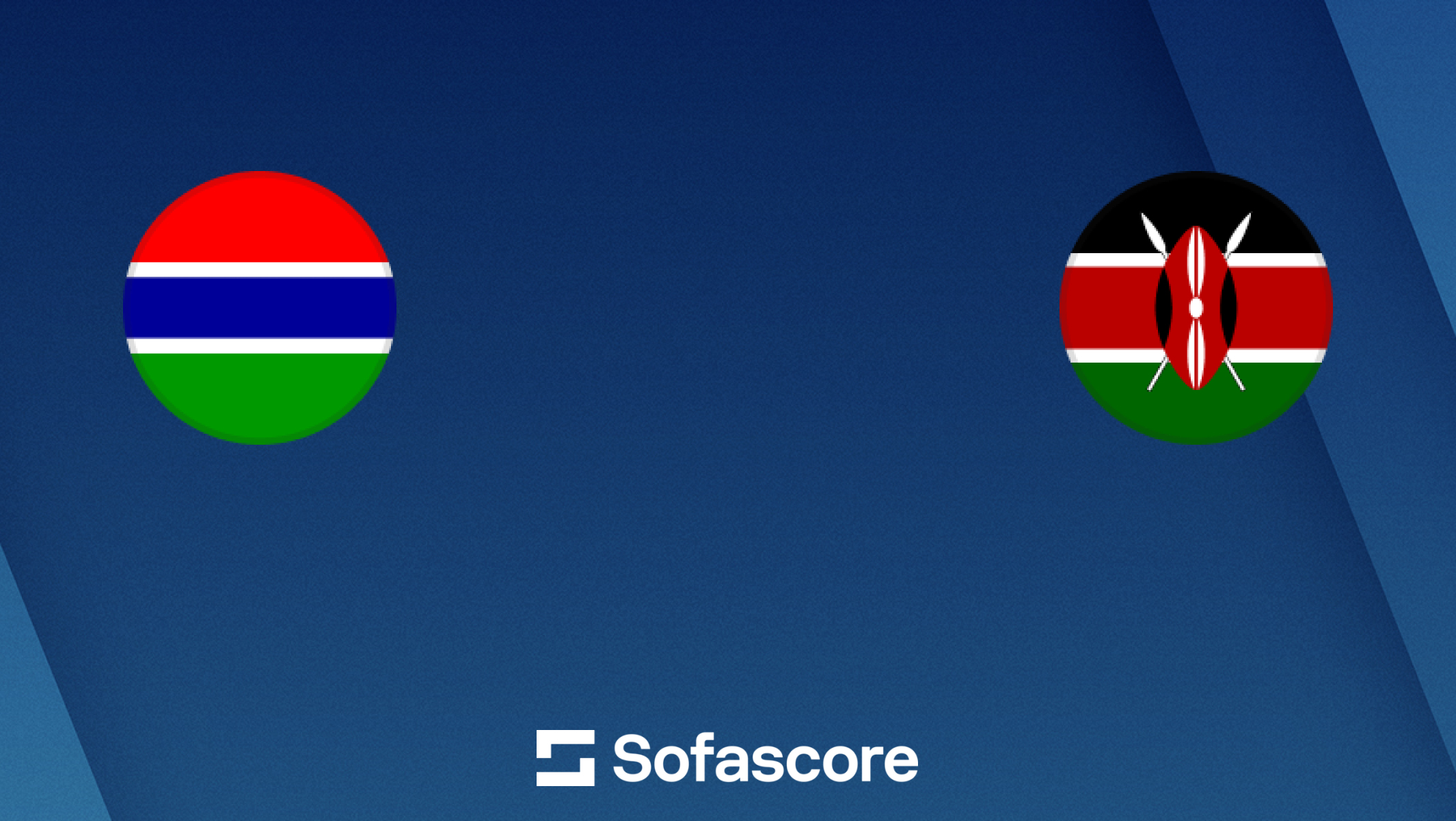 Gambia vs Kenya live score, H2H and lineups | Sofascore