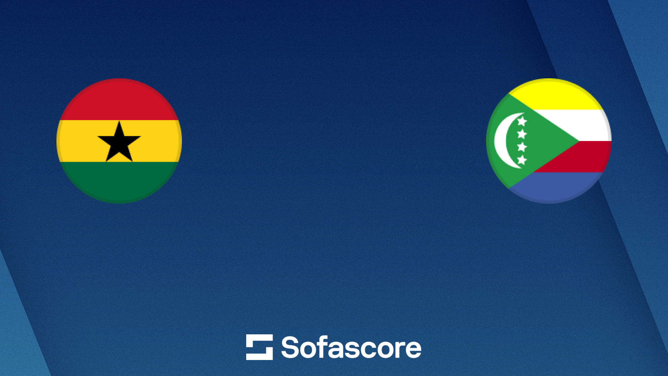 Ghana - Comoros scores en direct, face-à-face et compositions | Sofascore
