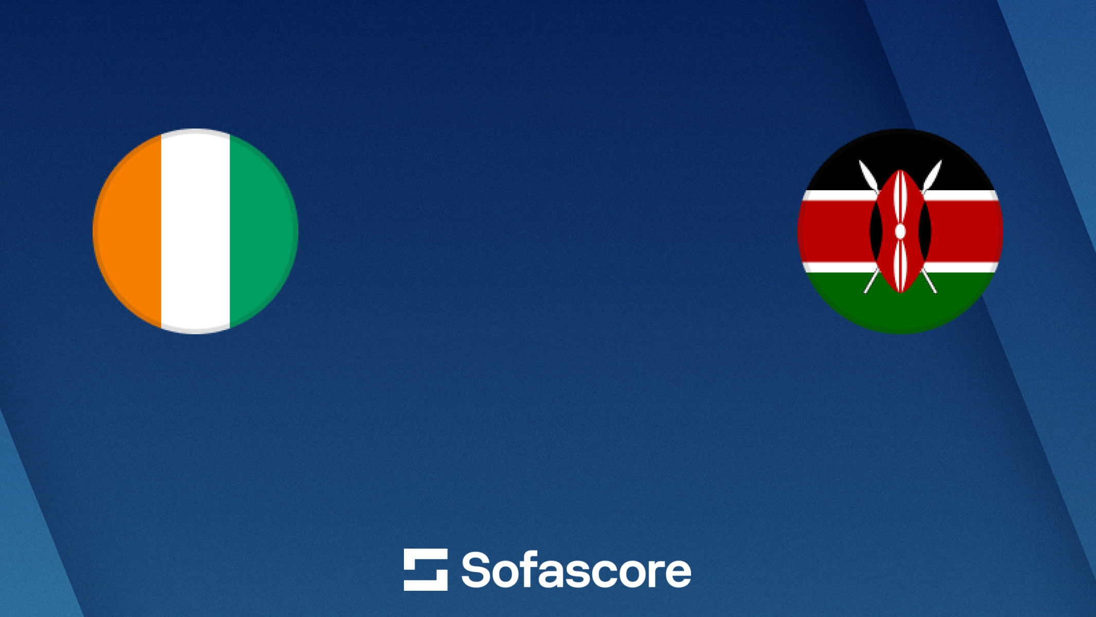 Côte d'Ivoire vs Kenya live score, H2H and lineups | Sofascore