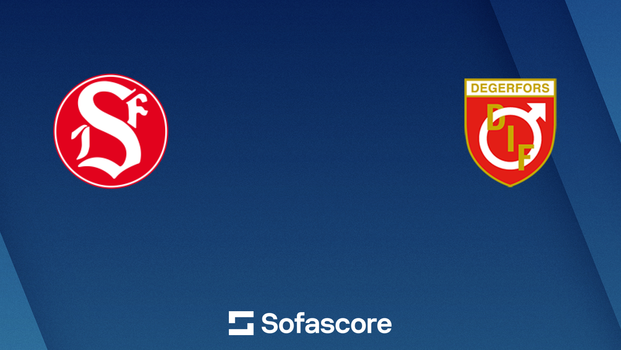 Sandvikens IF vs Degerfors IF live score, H2H and lineups | Sofascore