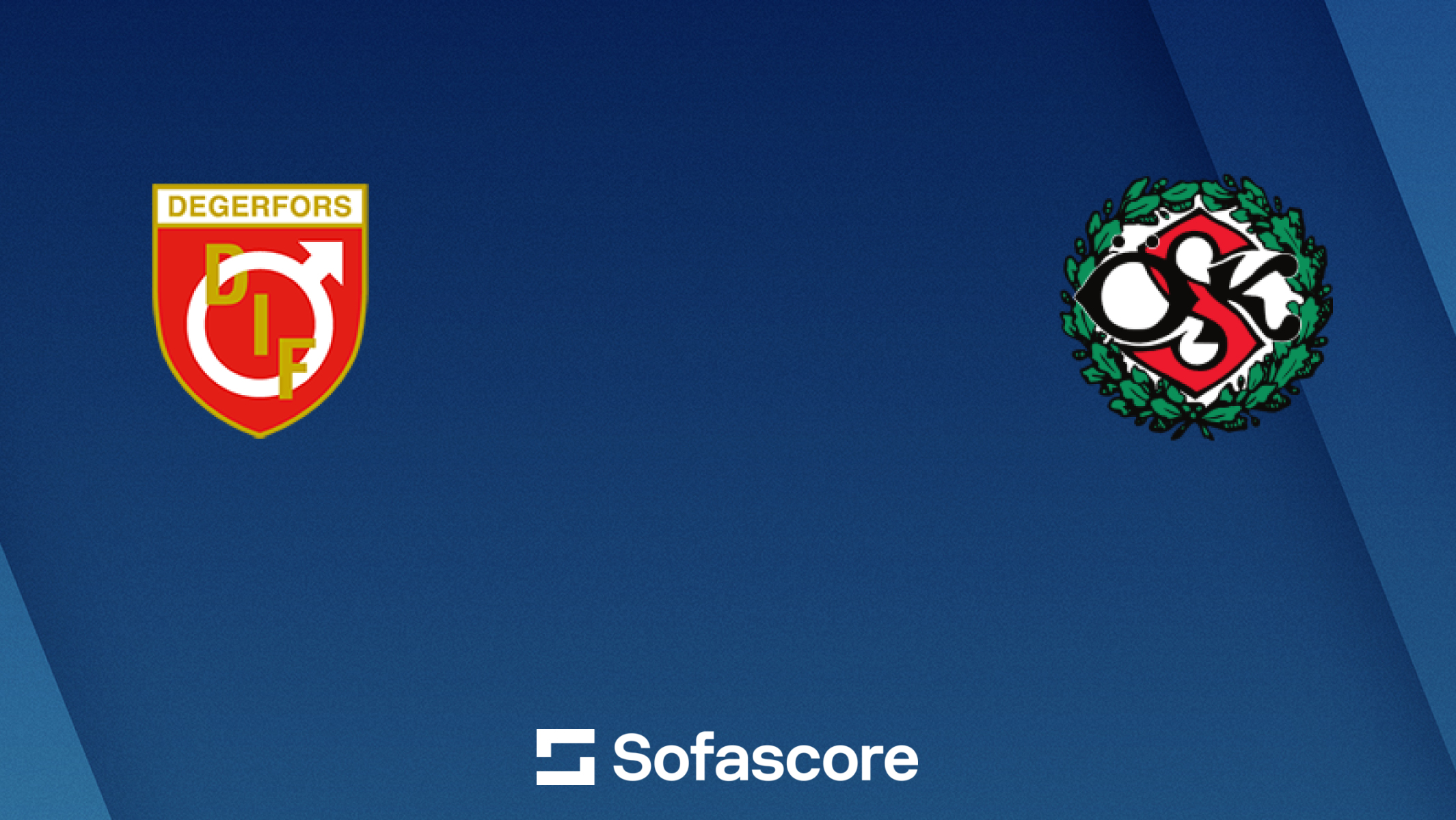 Degerfors IF vs Örebro SK live score, H2H and lineups | Sofascore