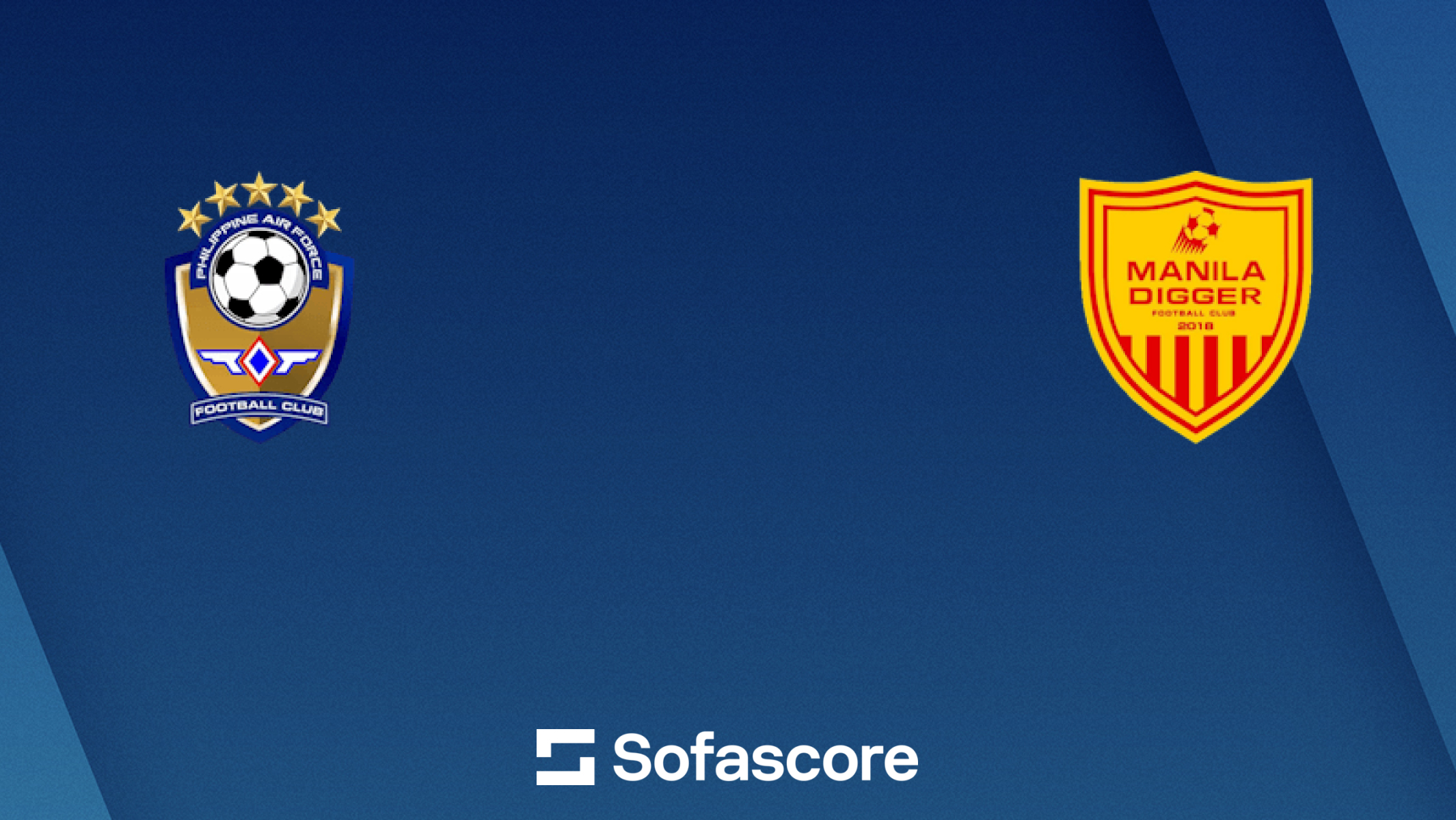 Philippine Air Force FC vs Manila Digger FC live score, H2H and lineups ...