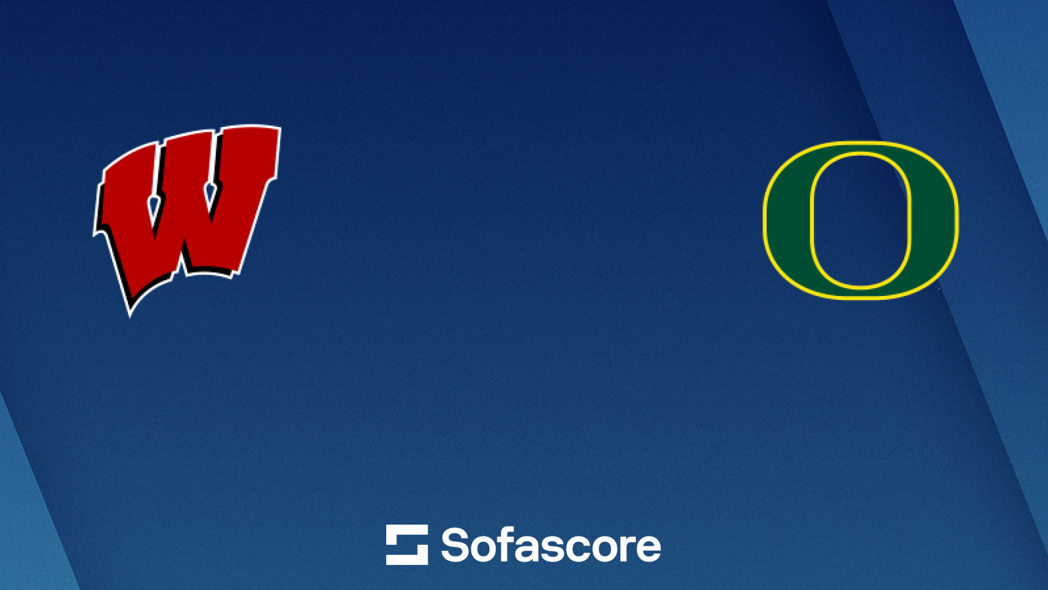 Wisconsin vs Oregon live score & H2H | Sofascore