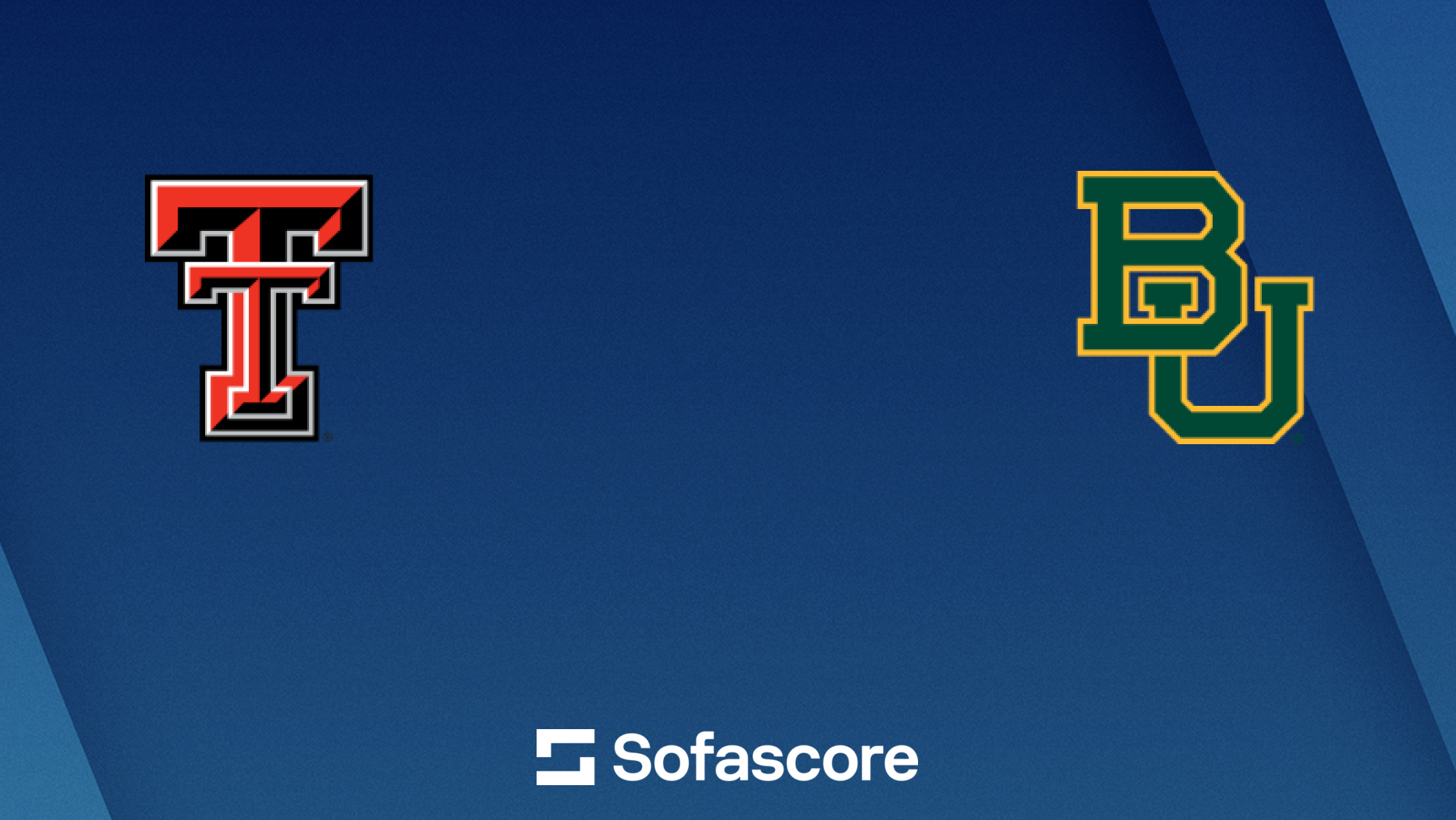Texas Tech vs Baylor live score & H2H | Sofascore