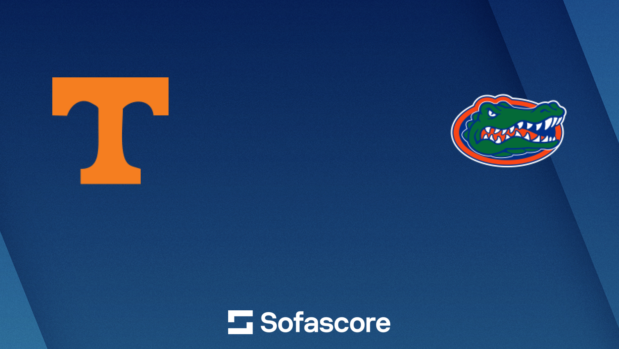 Tennessee vs Florida live score & H2H | Sofascore