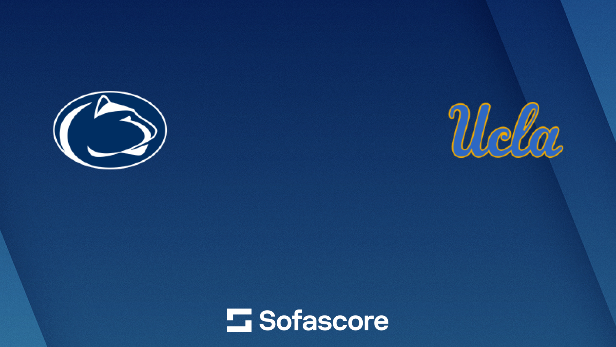 Penn State vs UCLA live score & H2H | Sofascore