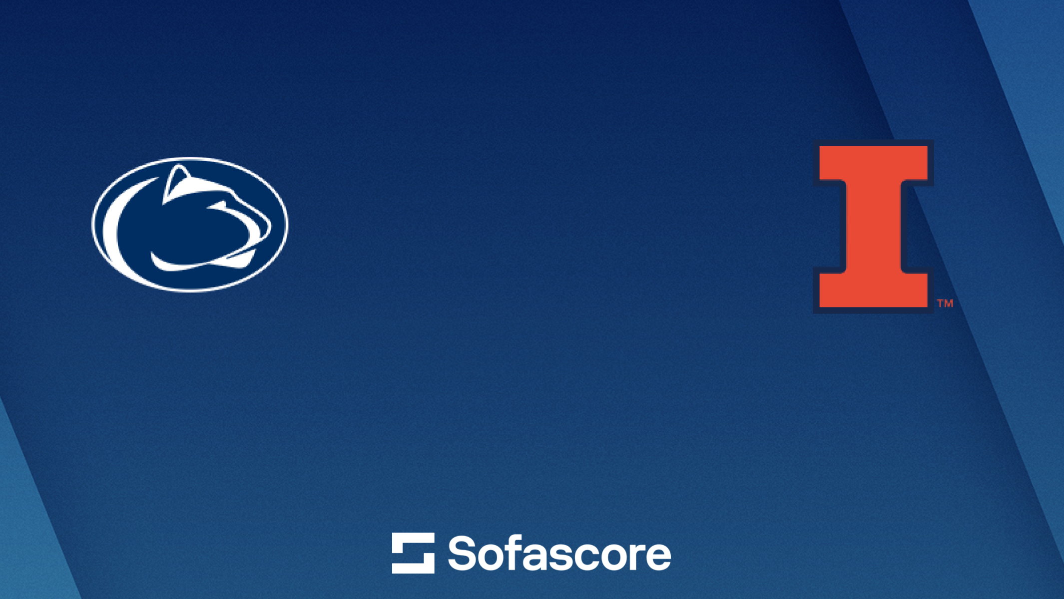Penn State vs Illinois live score & H2H | Sofascore