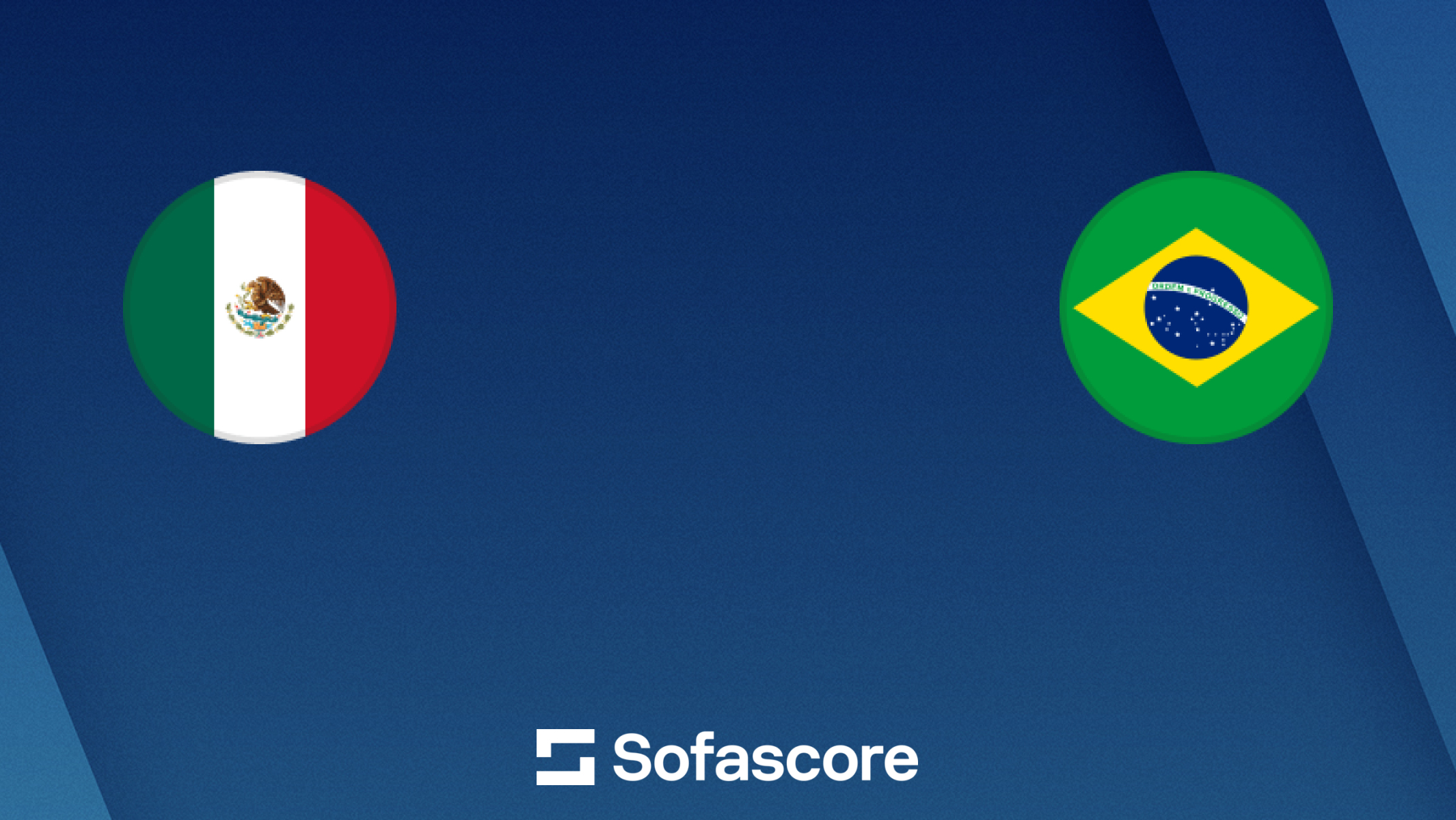 Mexico vs Brazil live score, H2H and lineups | Sofascore