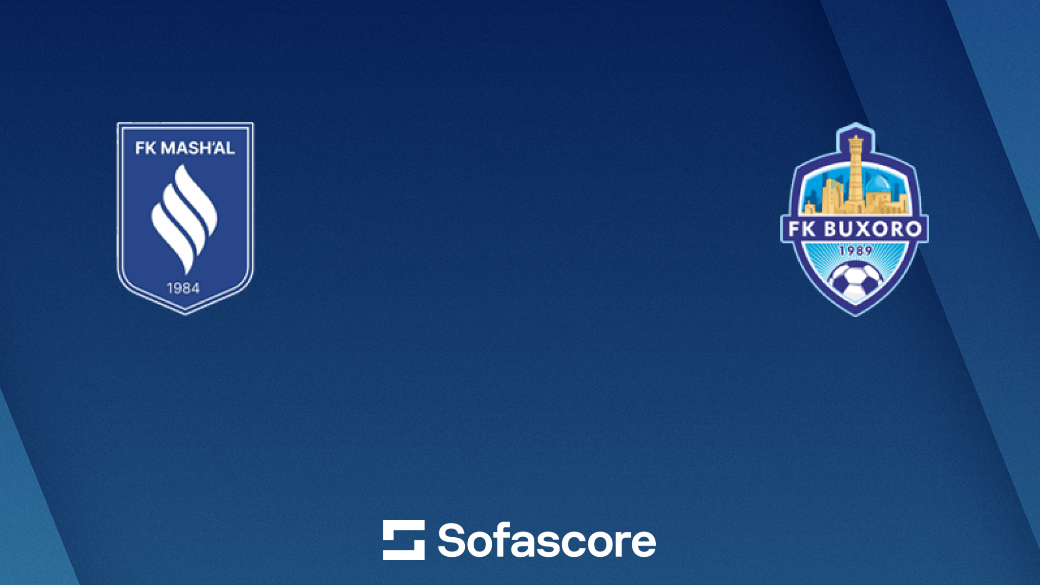 Mashal Muborek vs FC Buxoro live score, H2H and lineups | Sofascore