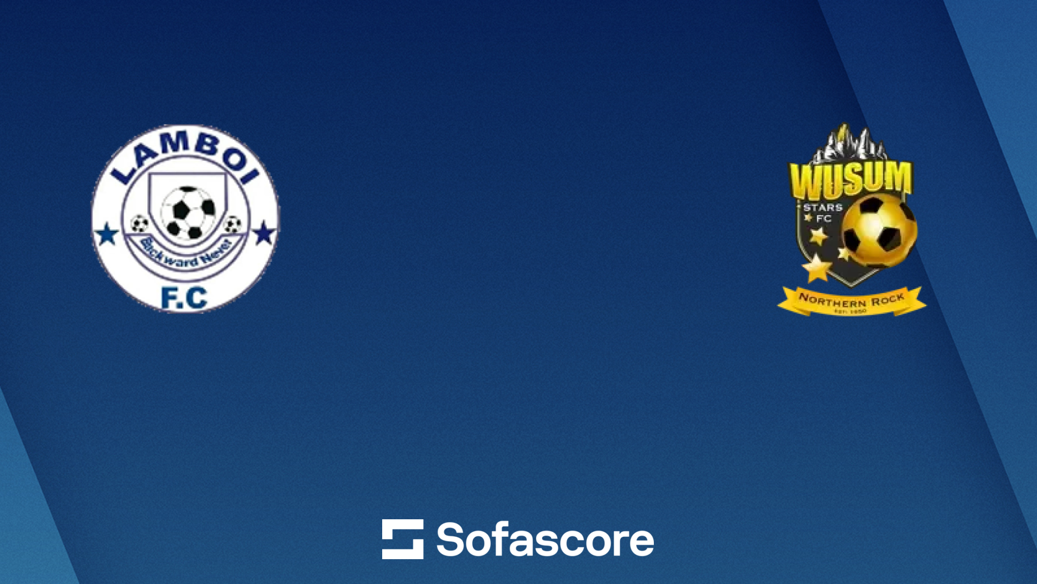 Lamboi FC vs Wusum Stars FC live score, H2H and lineups | Sofascore