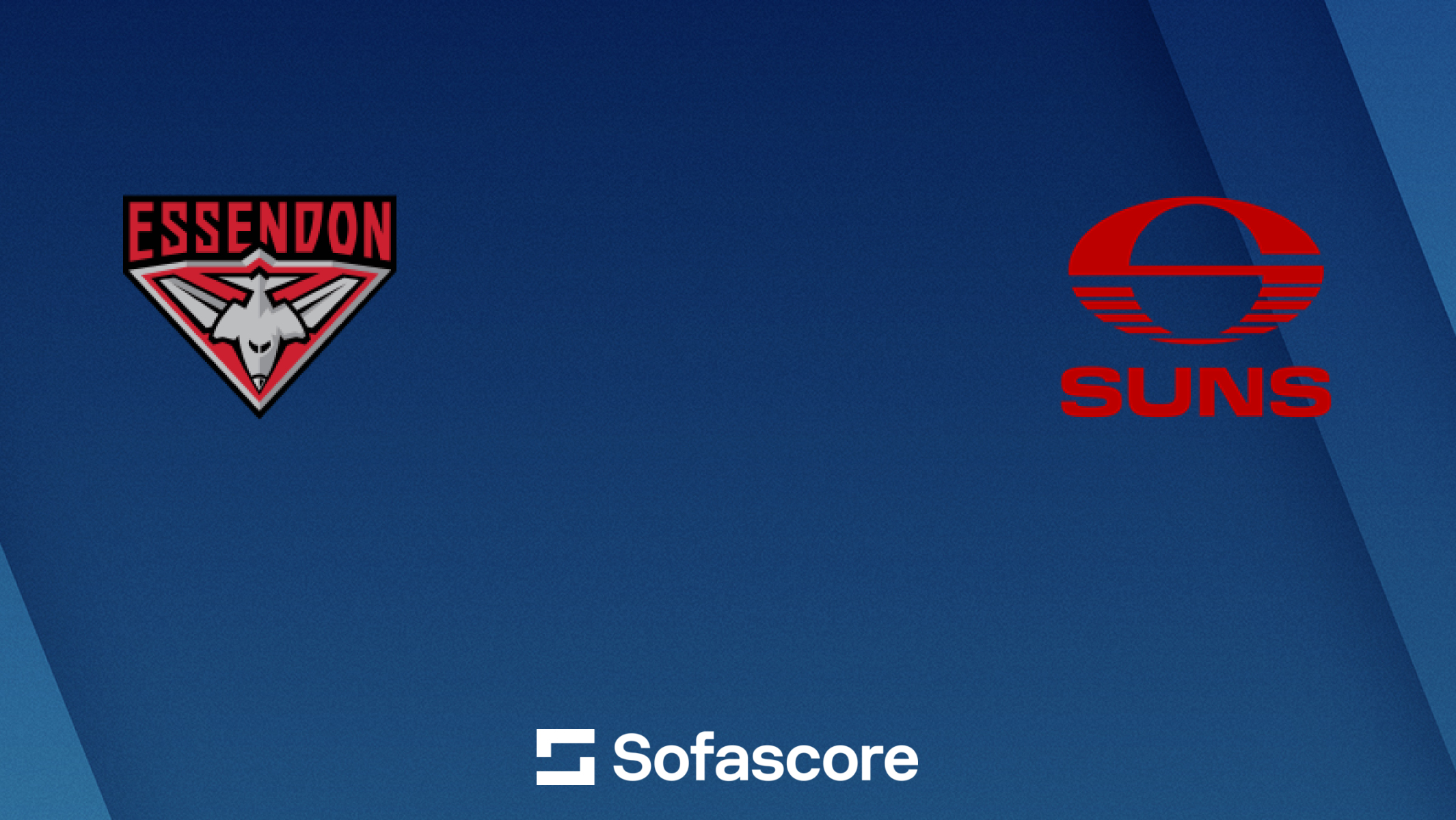 Essendon Bombers Gold Coast Suns live score, video stream and H2H ...