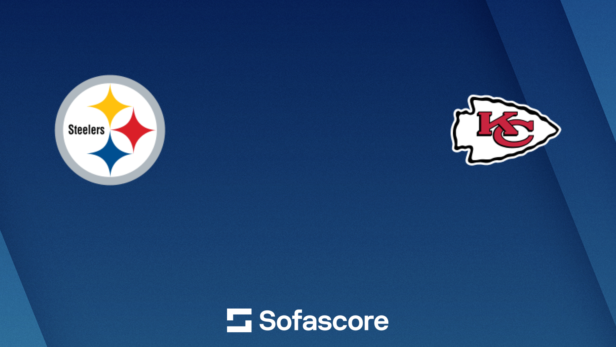 Steelers vs Chiefs live score & H2H | Sofascore