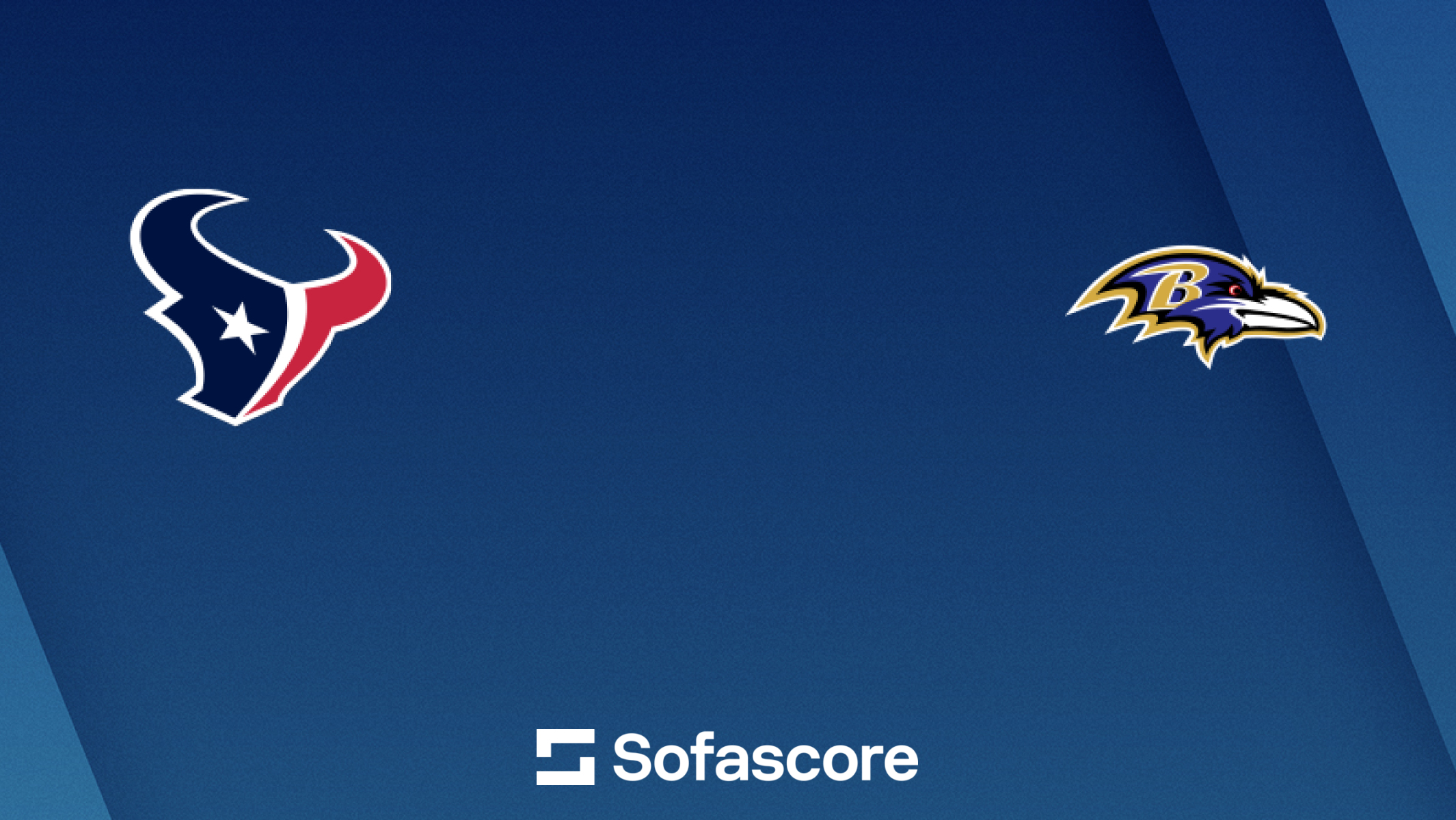 Texans vs Ravens live score & H2H | Sofascore