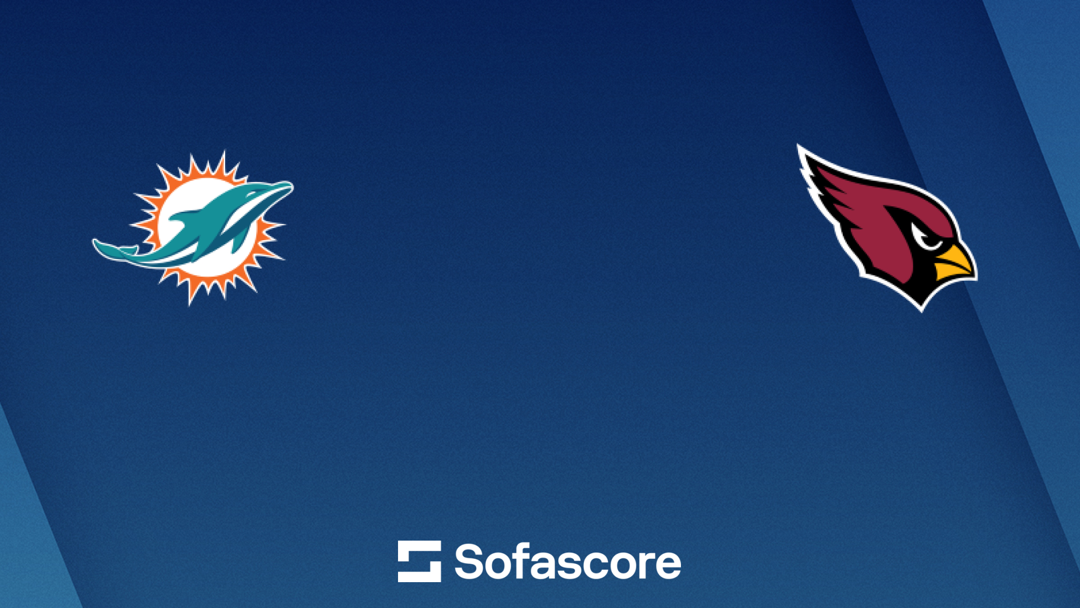 Dolphins vs Cardinals live score & H2H | Sofascore