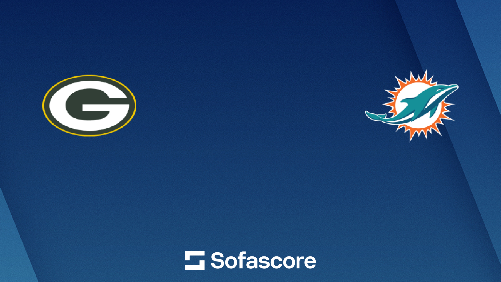 Packers vs Dolphins live score & H2H | Sofascore