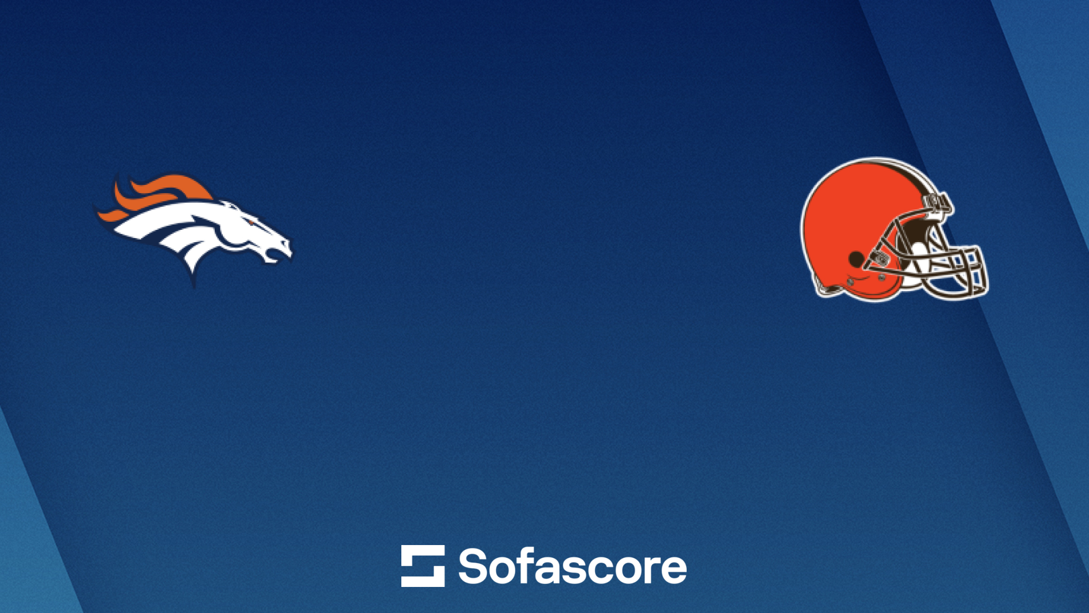 Broncos vs Browns live score & H2H | Sofascore