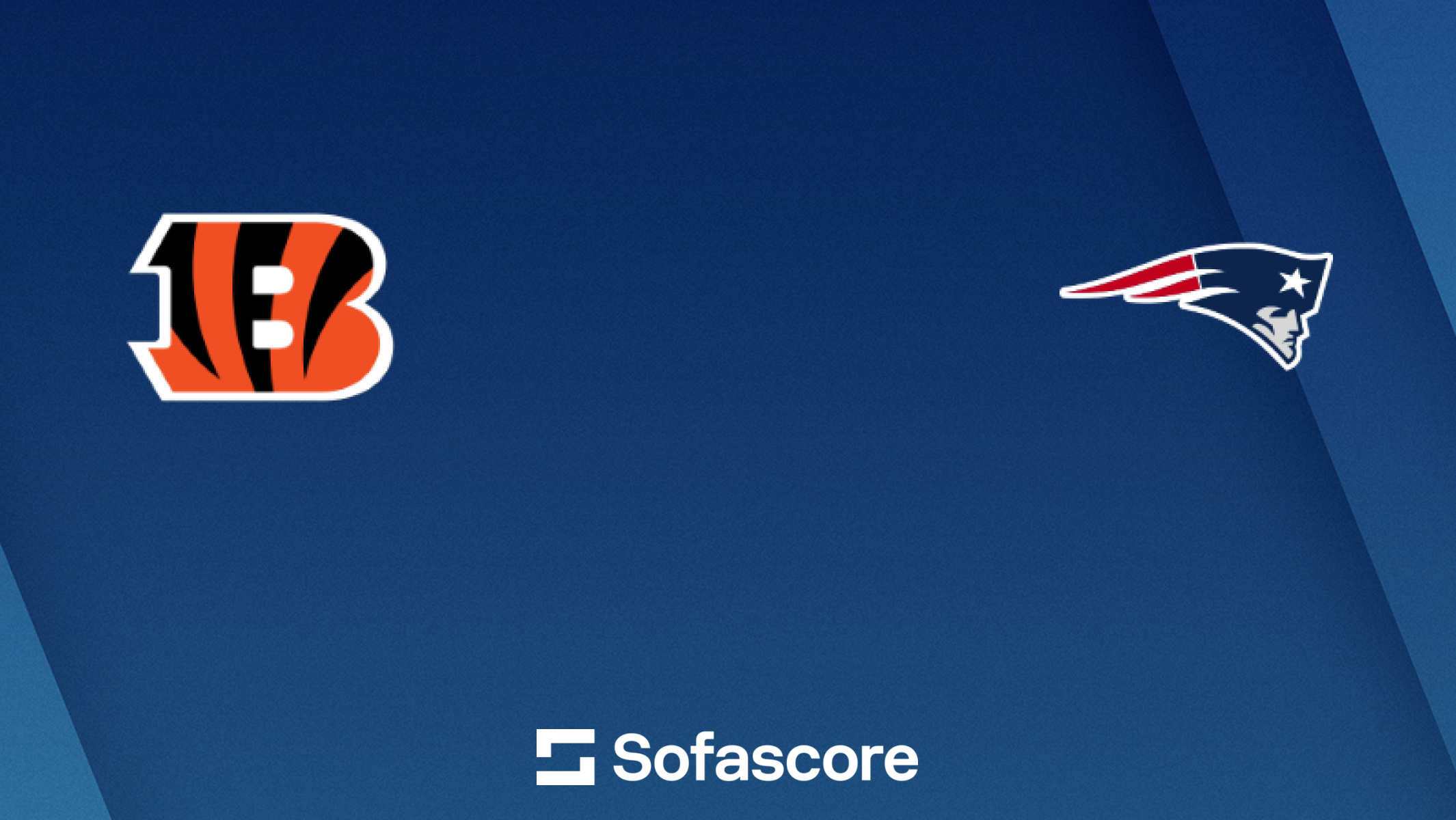 Bengals vs Patriots live score & H2H | Sofascore