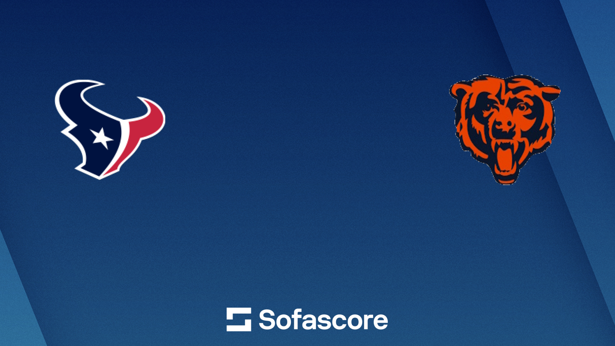 Texans vs Bears live score & H2H | Sofascore