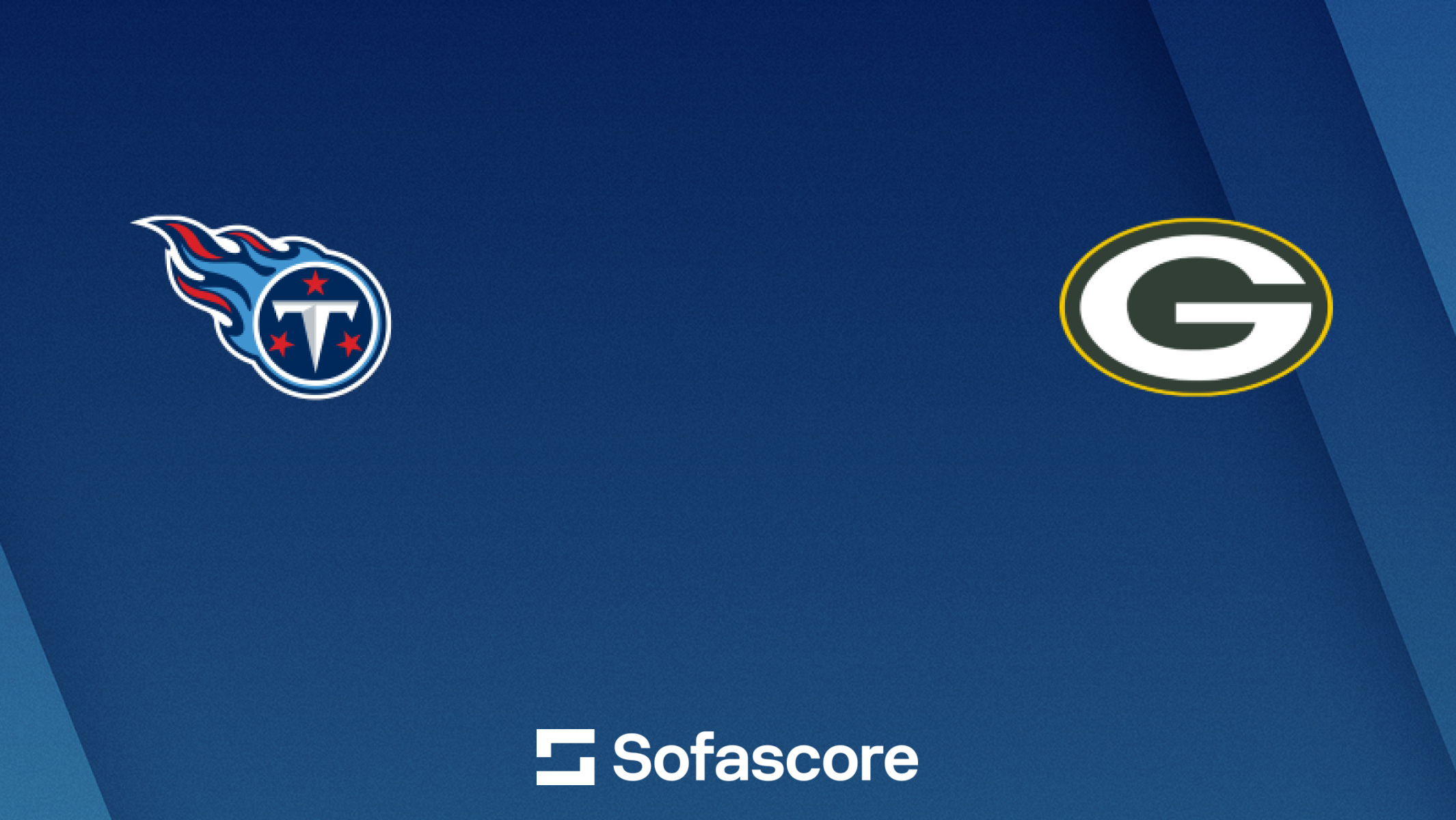 Titans vs Packers live score & H2H | Sofascore