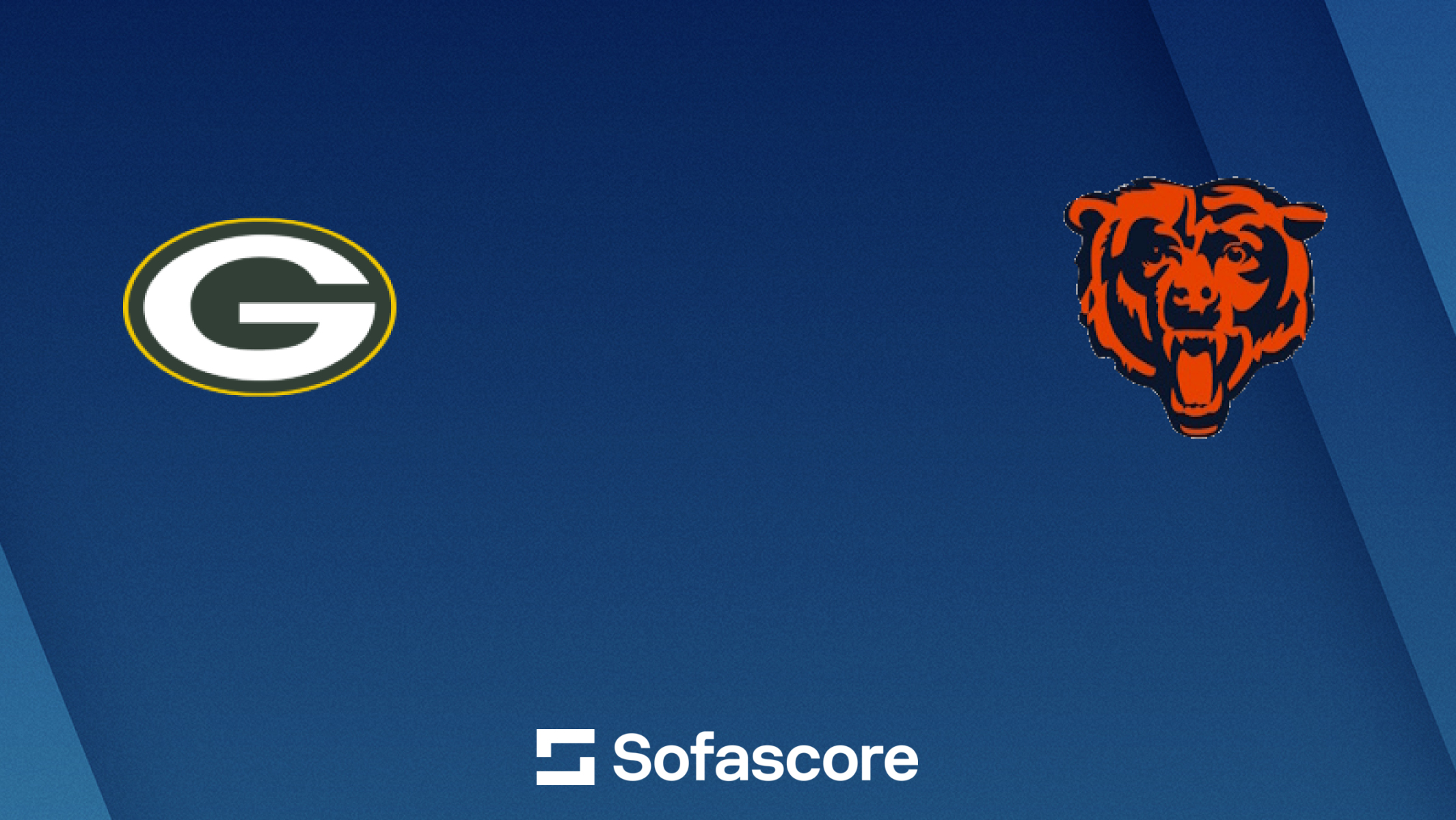 Packers vs Bears live score & H2H | Sofascore