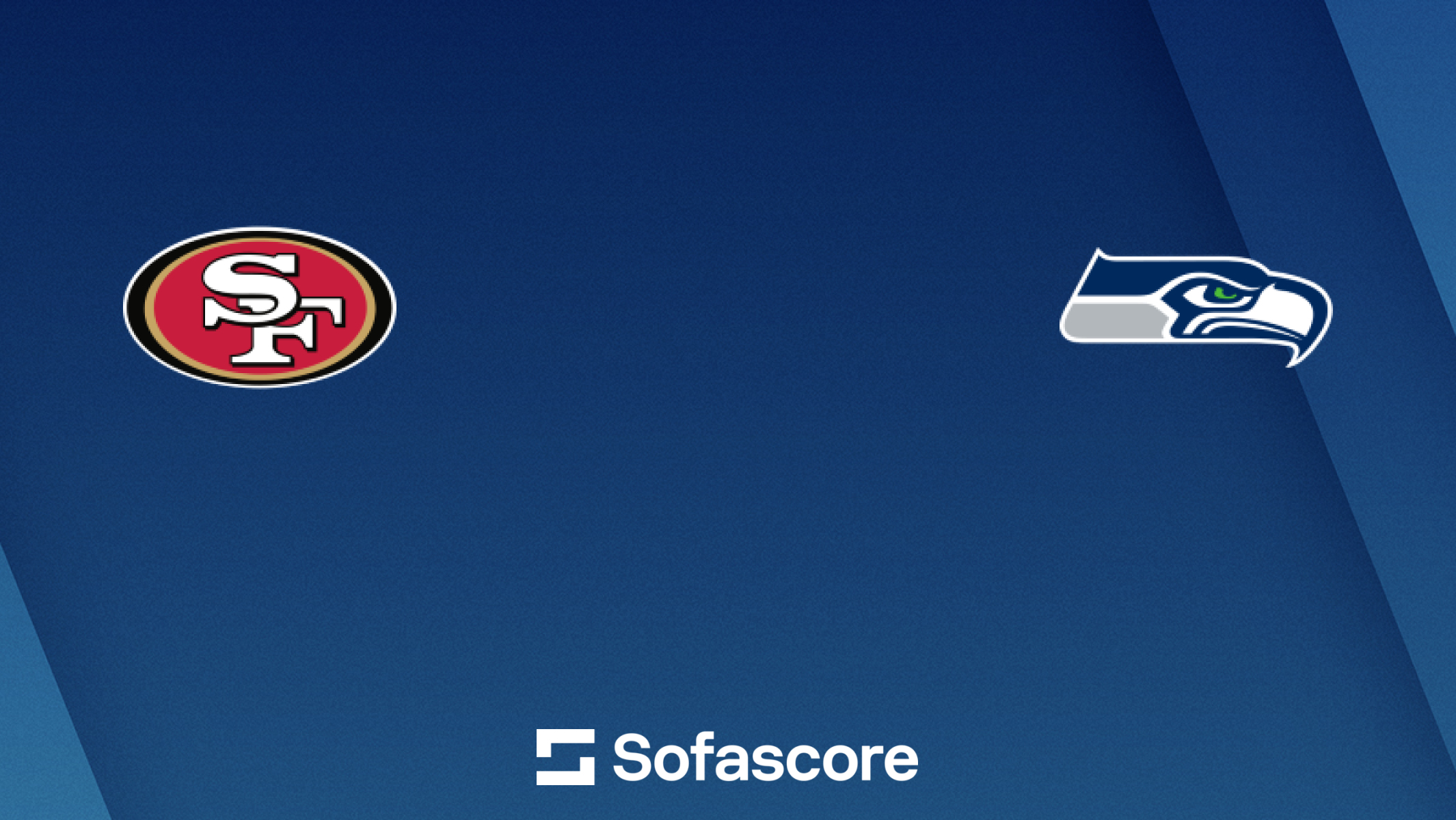 49ers vs Seahawks live score & H2H | Sofascore