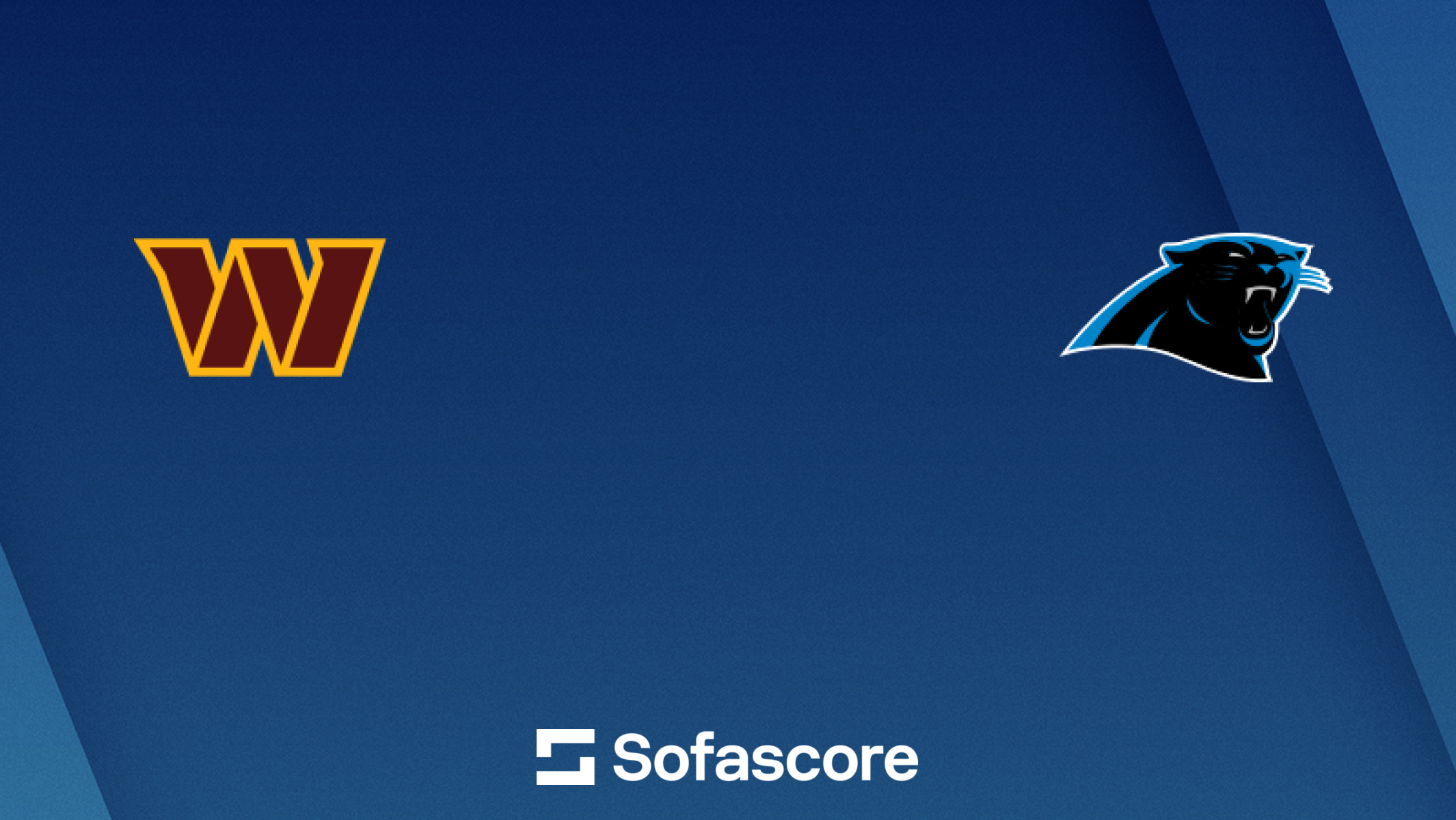 Commanders vs Panthers live score & H2H | Sofascore
