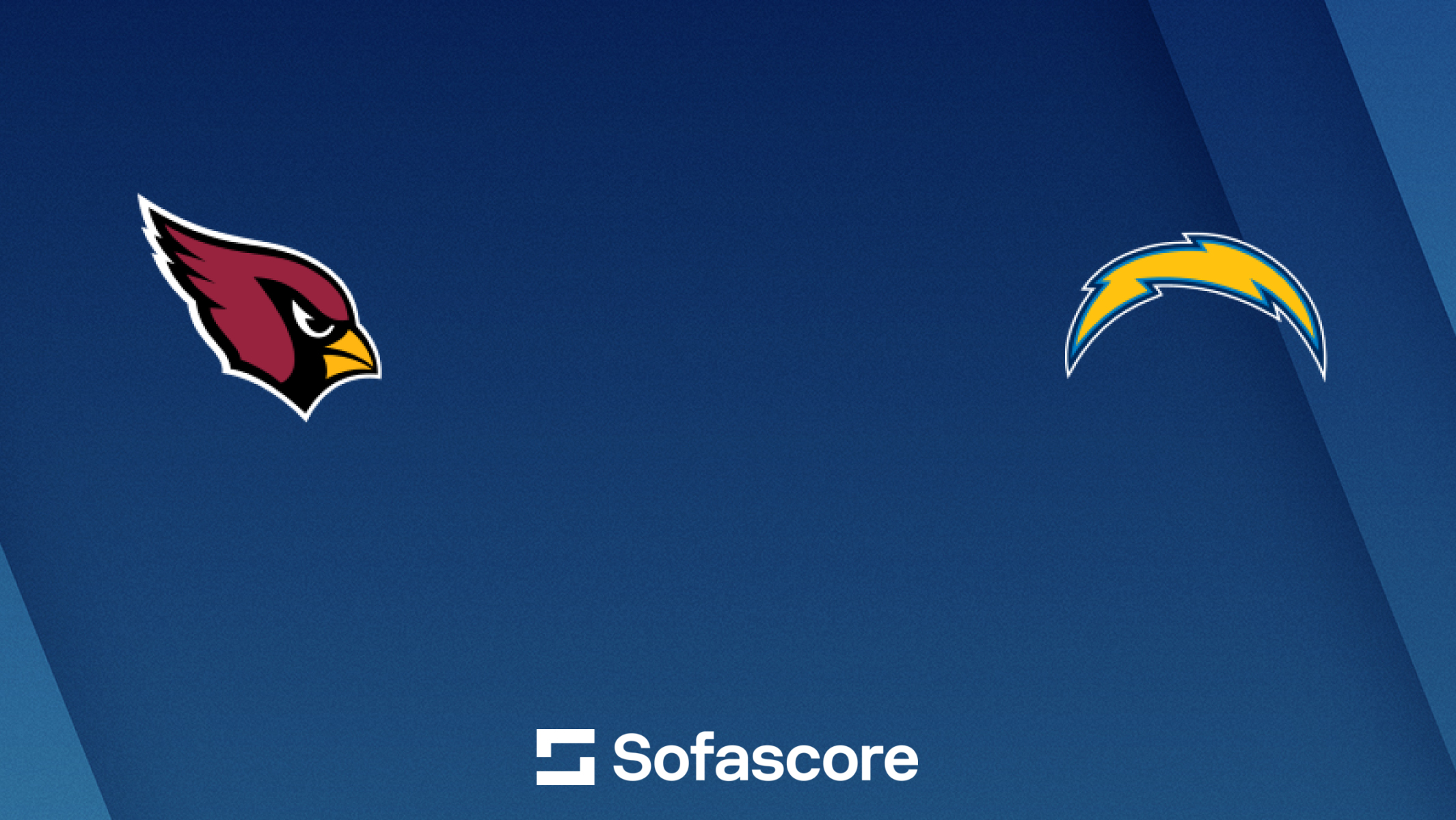 Cardinals vs Chargers live score & H2H | Sofascore